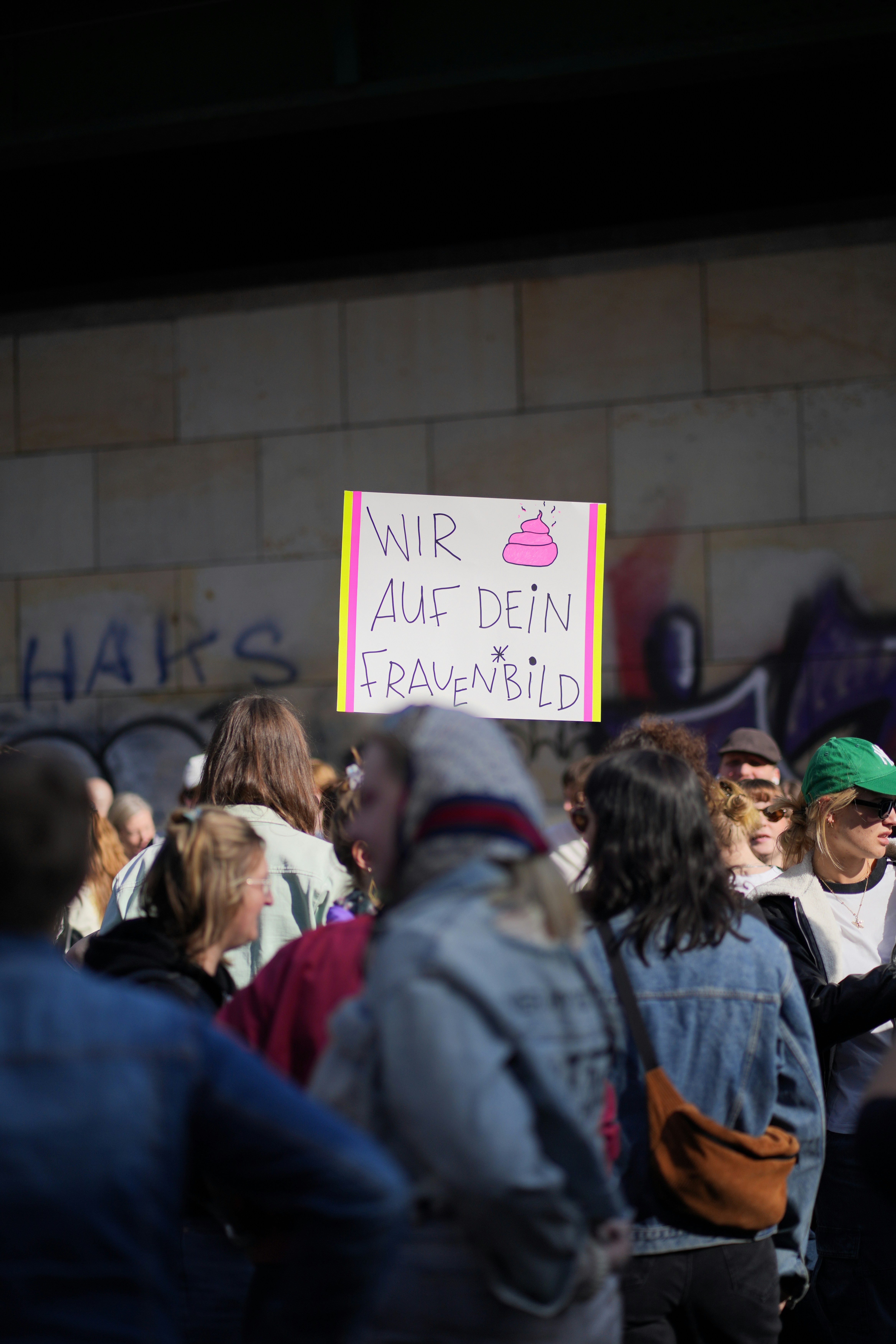 Voices of Change: A Bold Statement in the Crowd