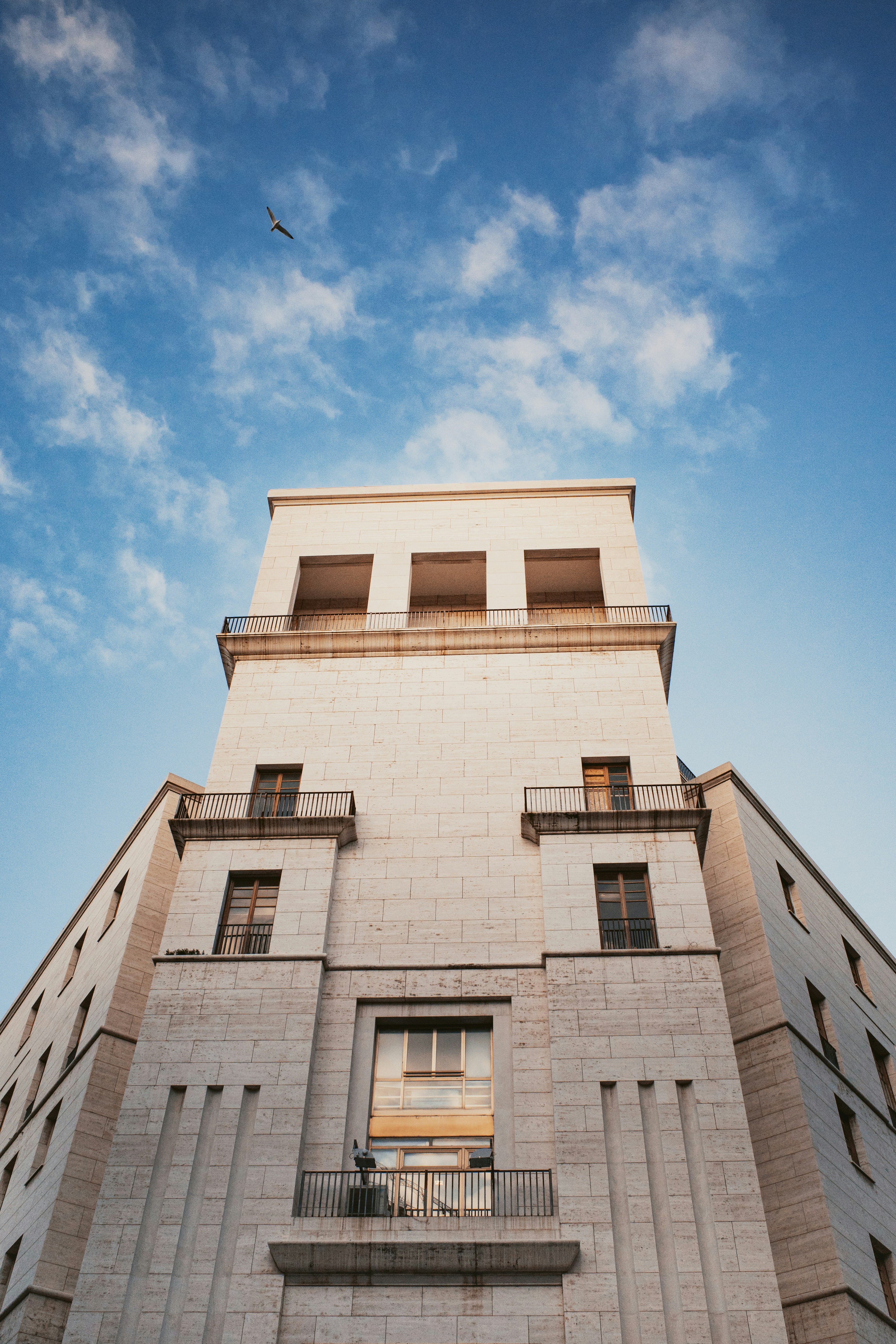 Skyward Geometry: A Modernist Perspective