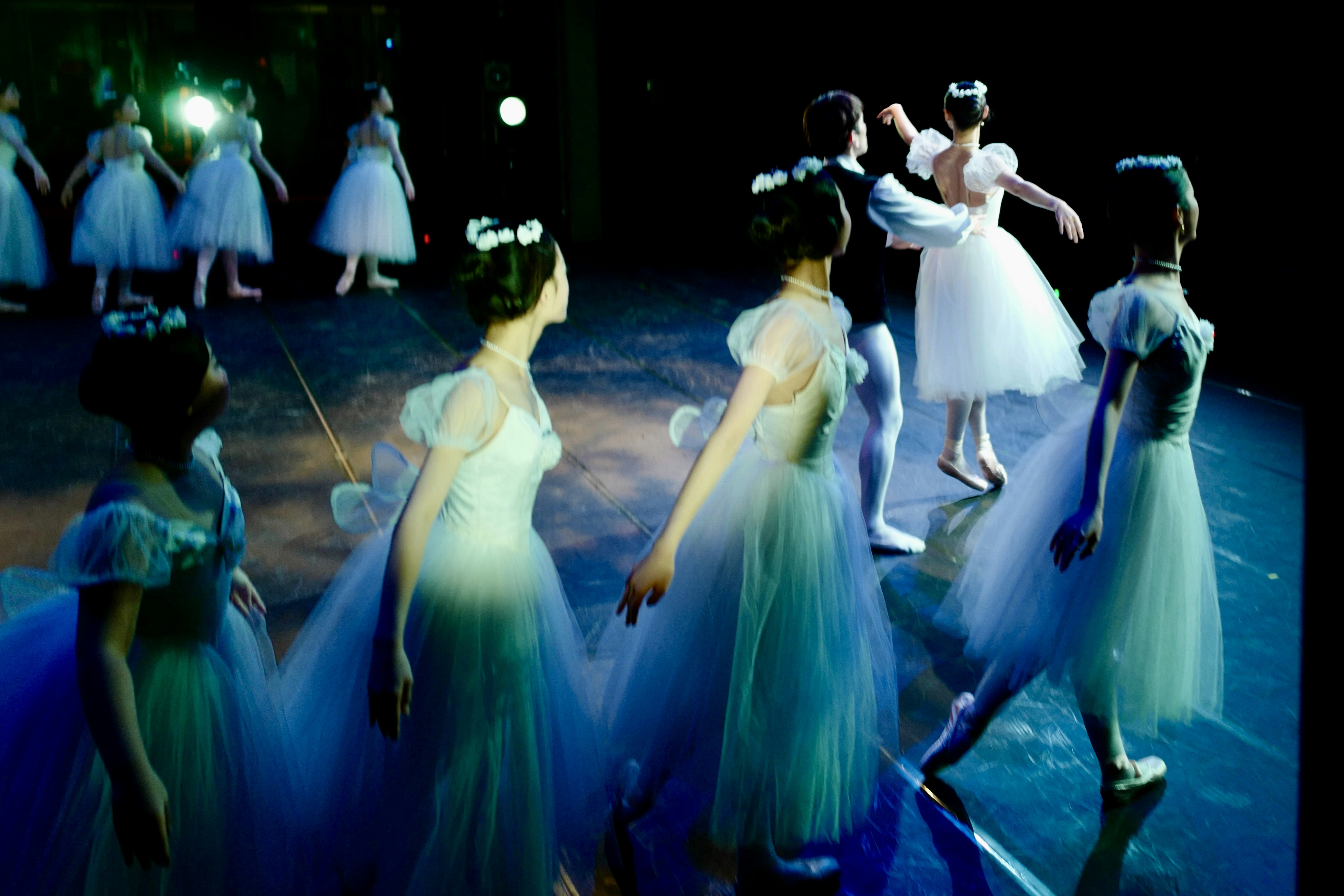 Ballet dancers perform on stage in a play. photo – Free Woman Image on ...