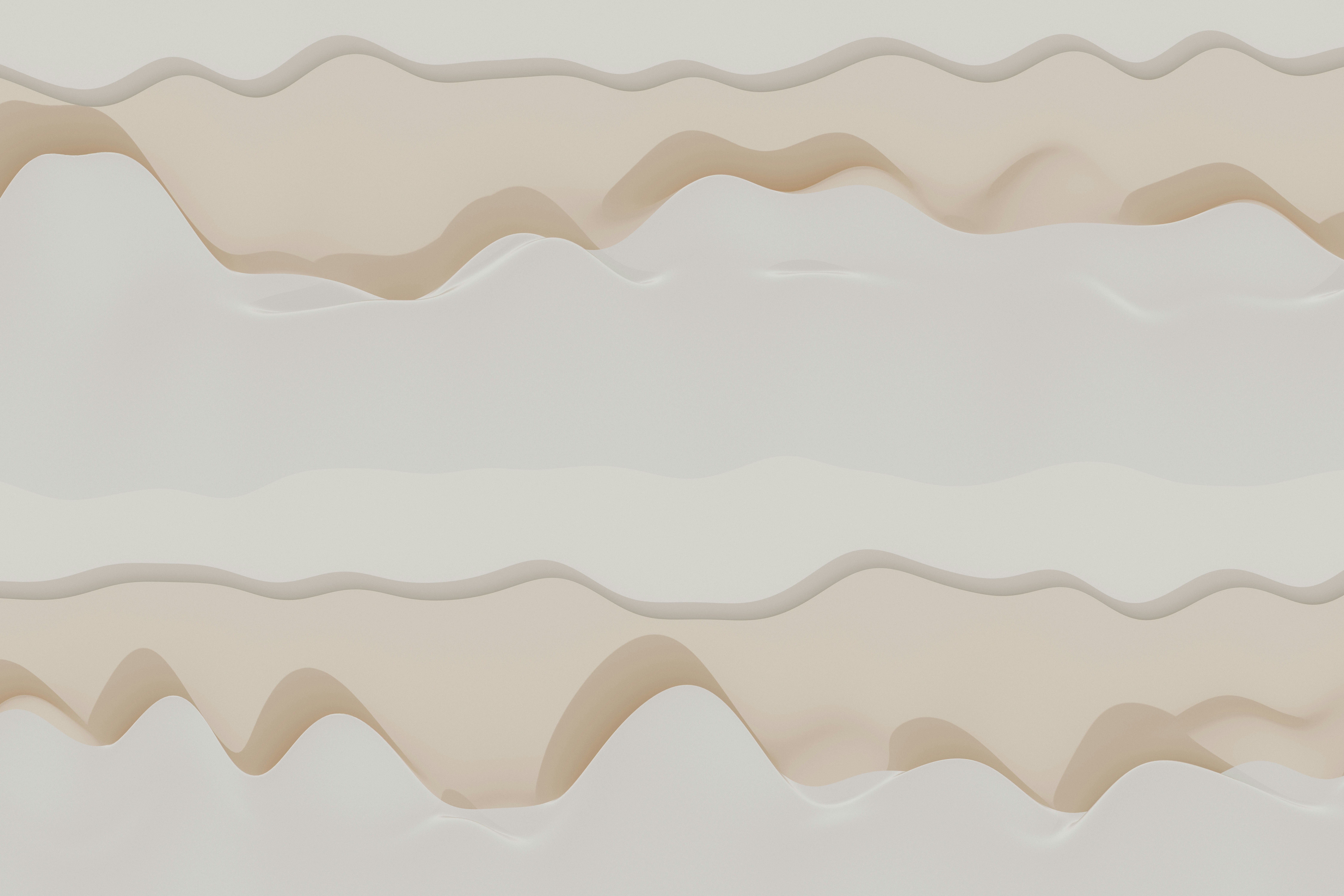 Abstract undulating layers in neutral colors. photo – Free Wallpaper ...