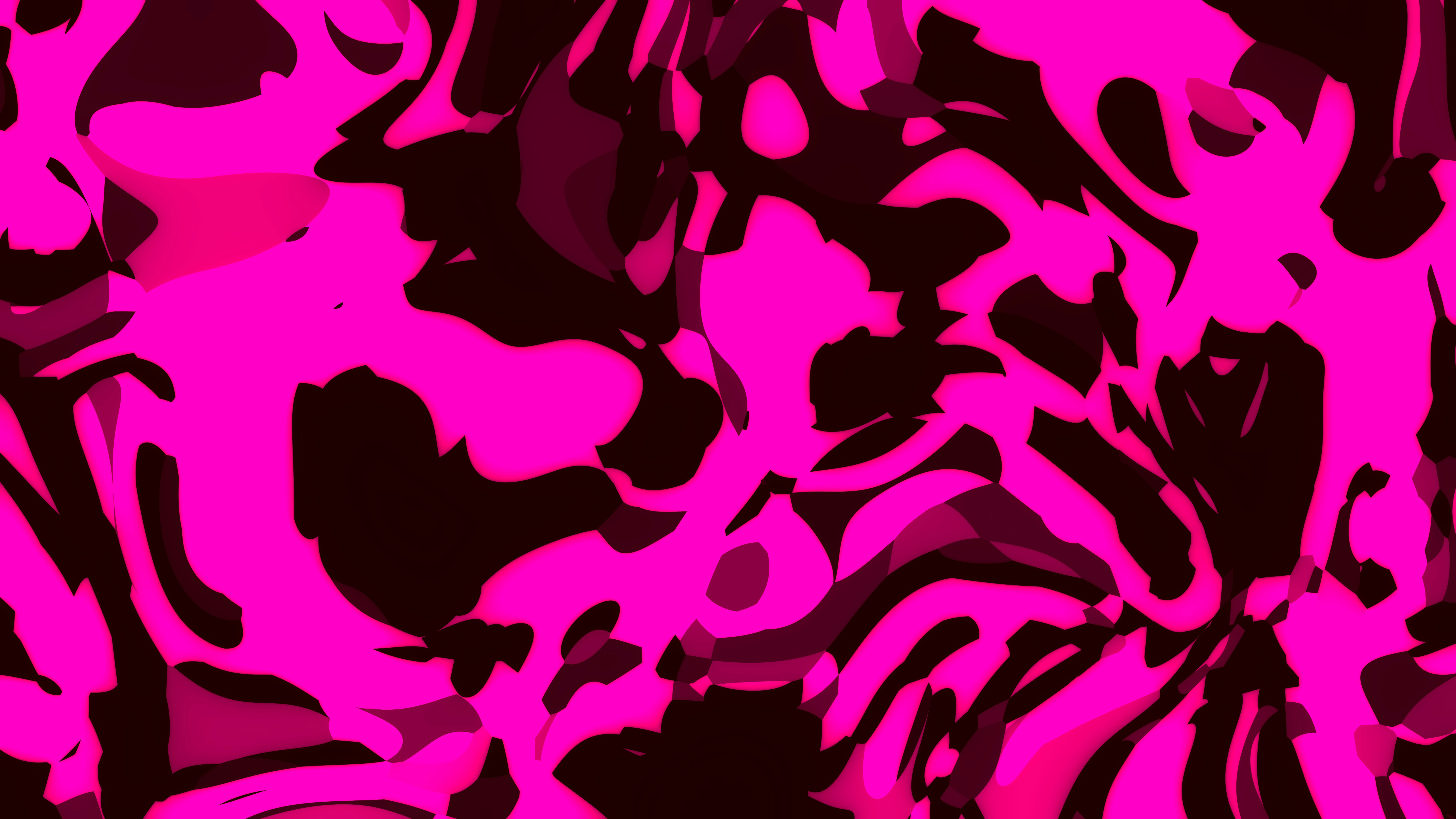 Abstract pink and black swirls fill the screen. photo – Free Abstract ...