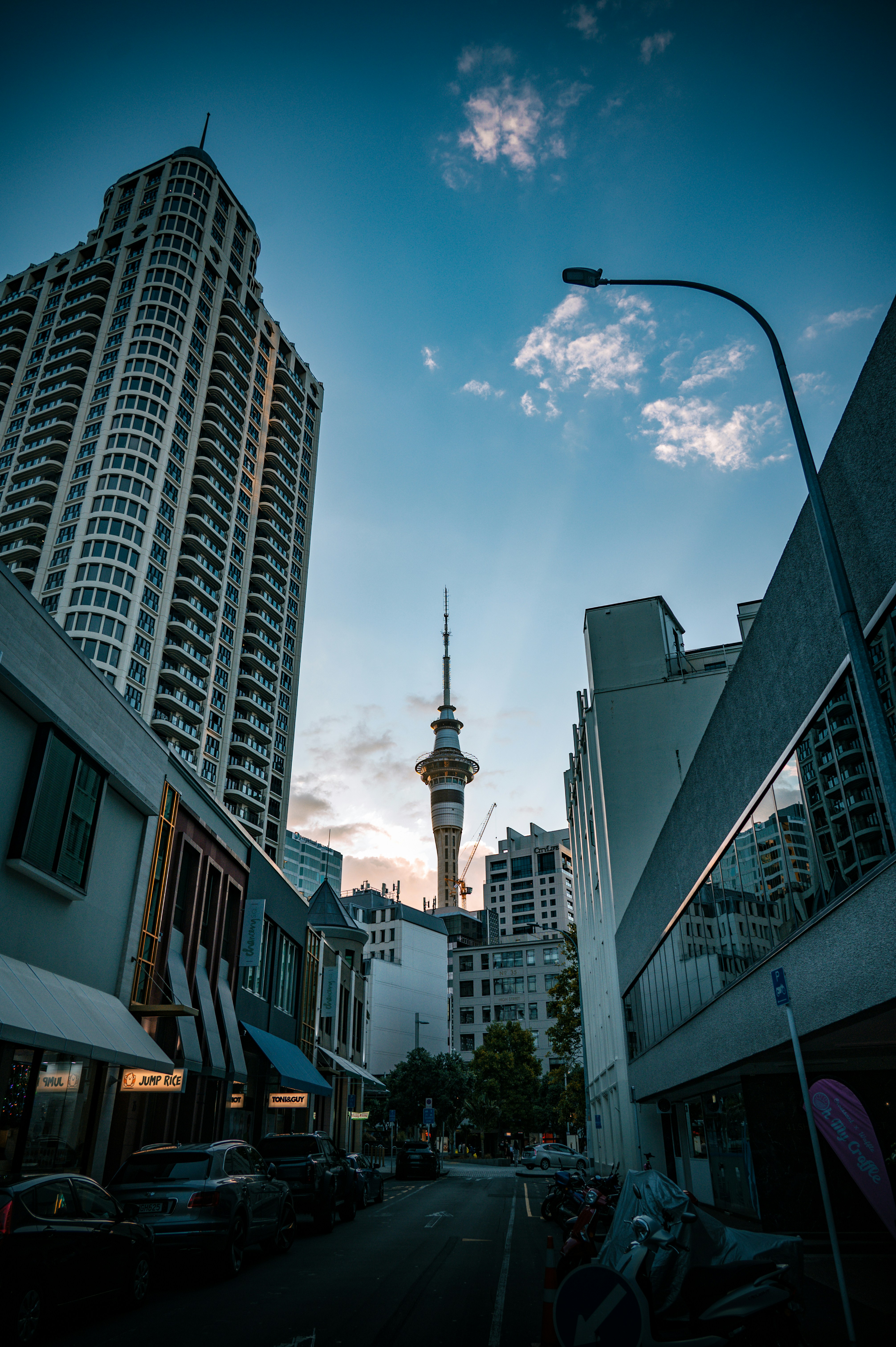 the sky tower