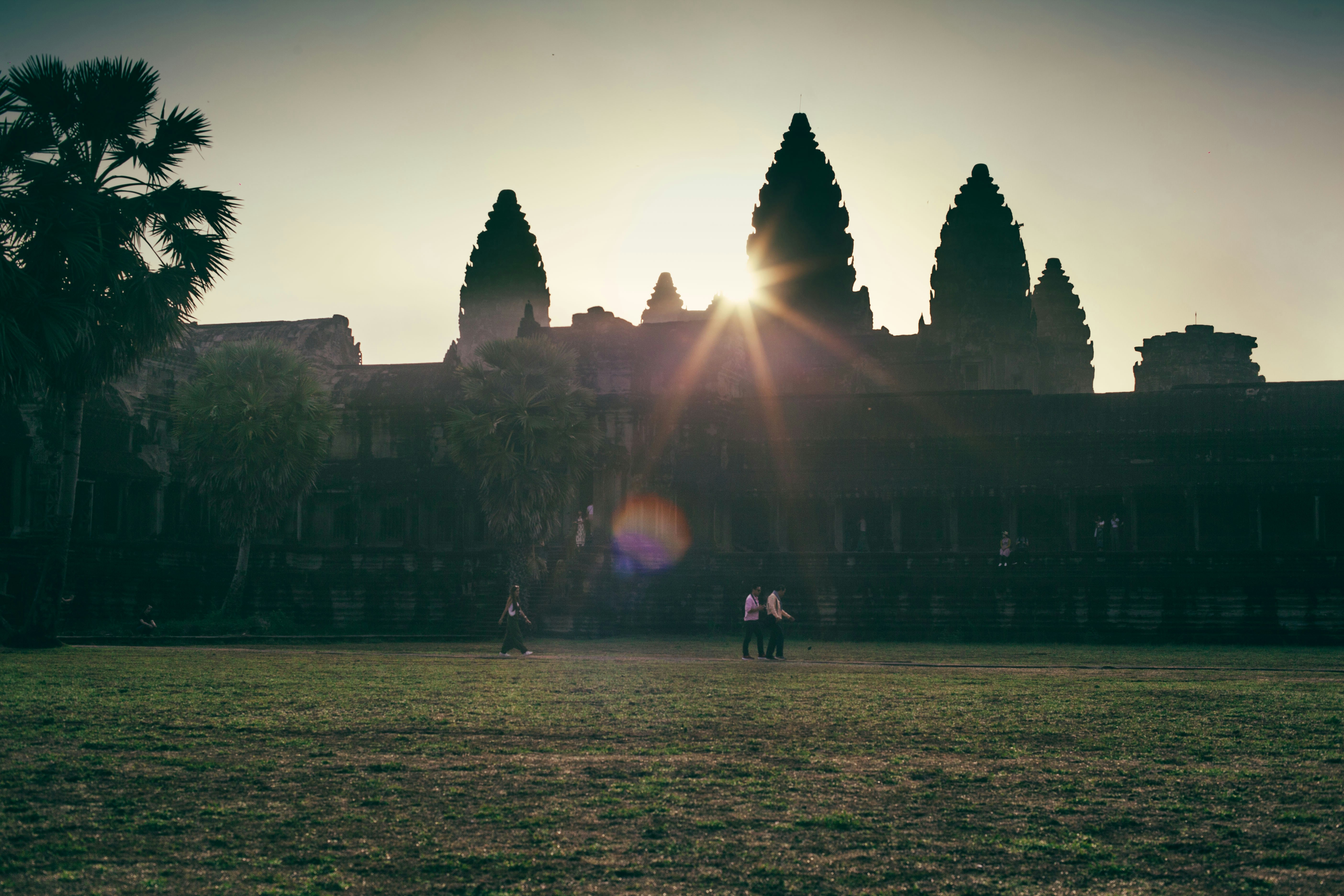 Morning Light Over Ancient Towers