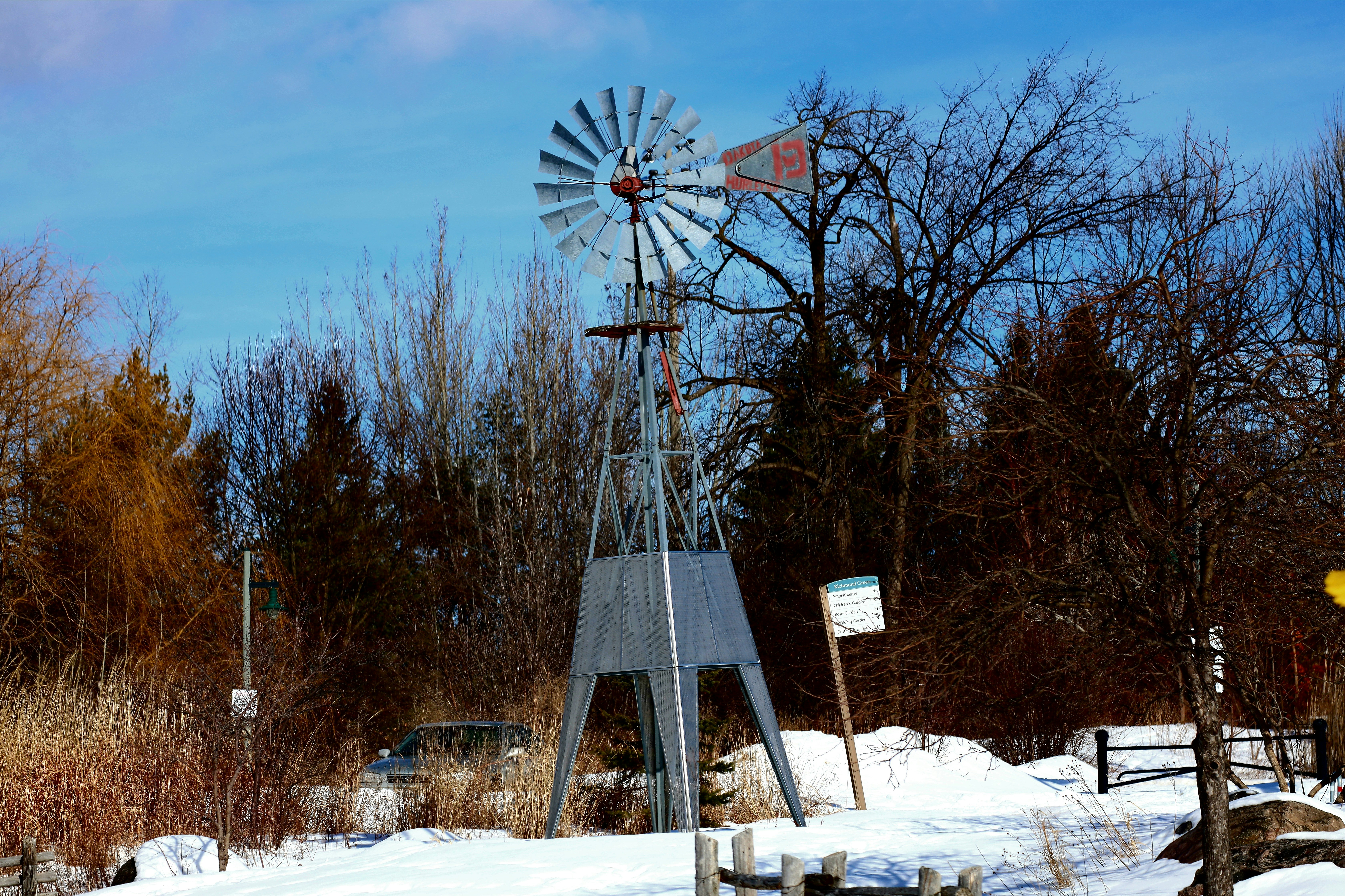 Snowbound Windmill Stand