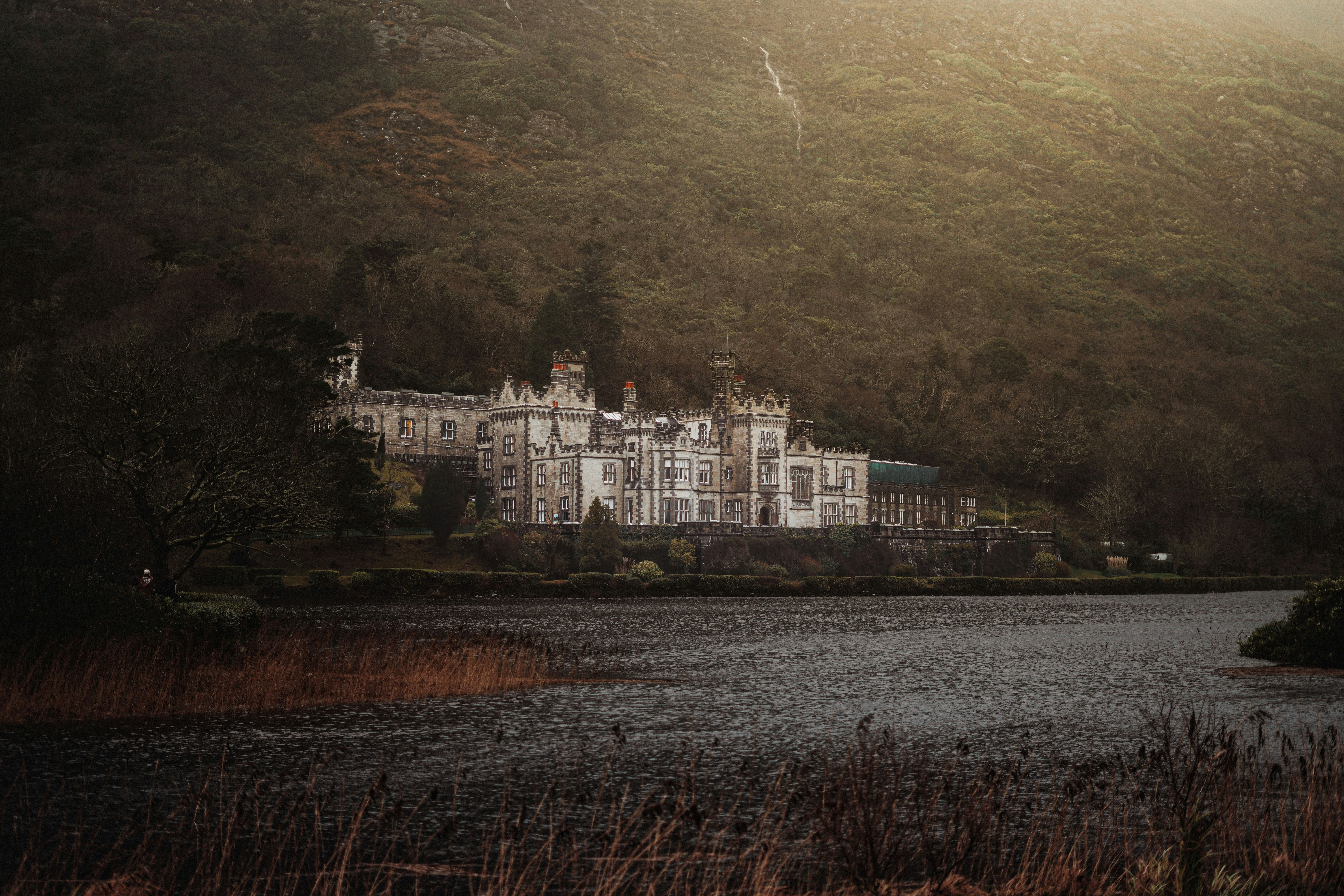 Gothic Serenity by the Waterside
