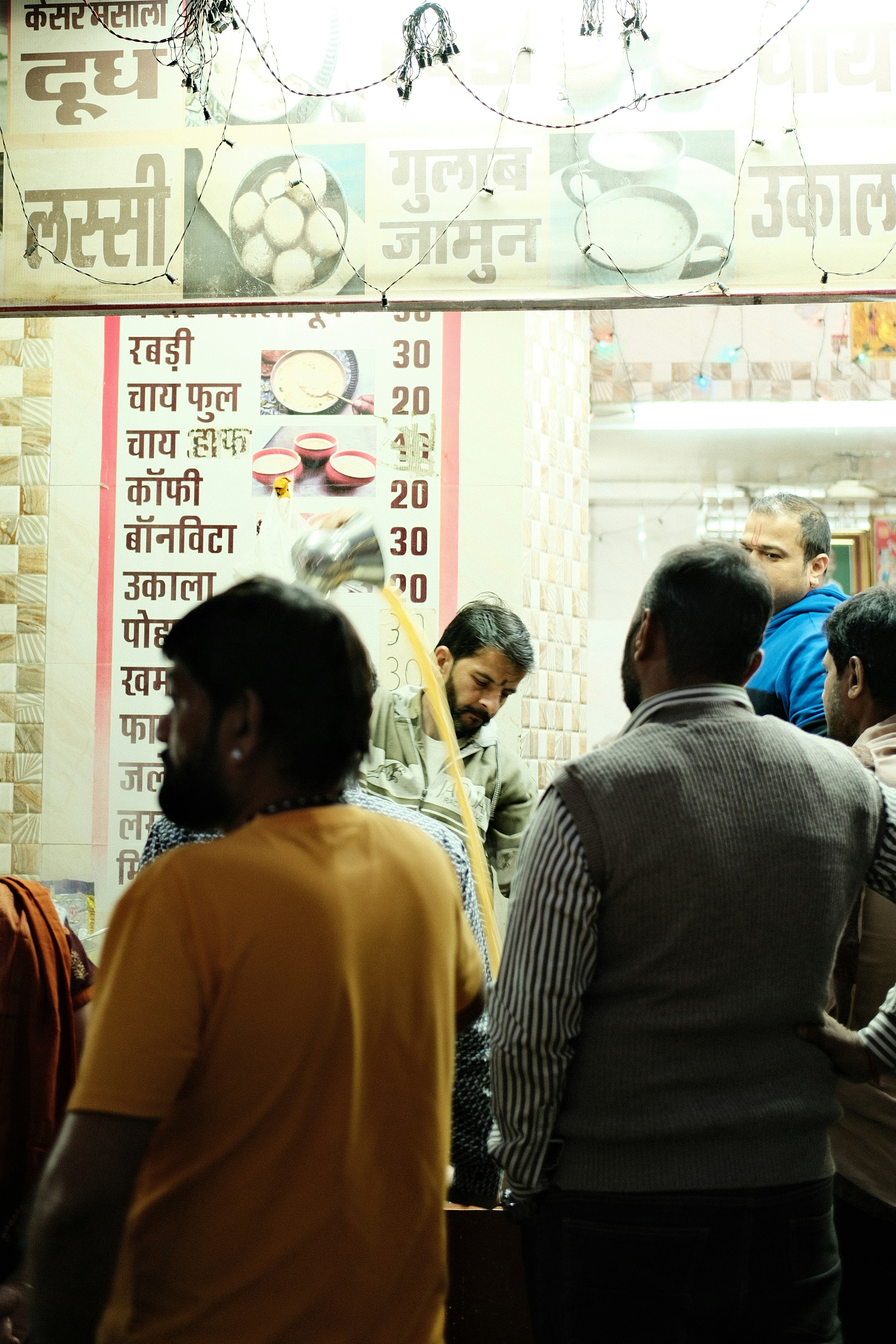 Evening Buzz at the Street Food Stall