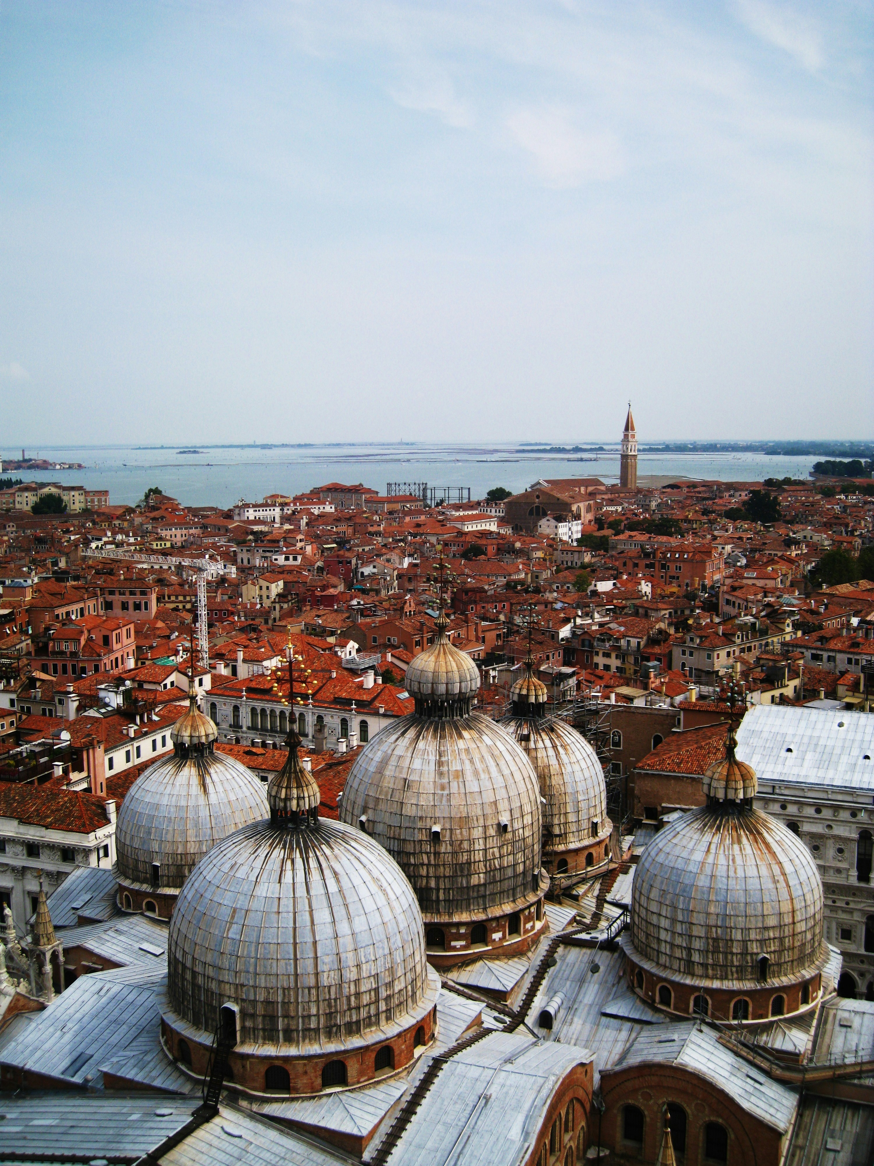 Dome-Rimmed Mosaic Overlooking a Sea-Town
