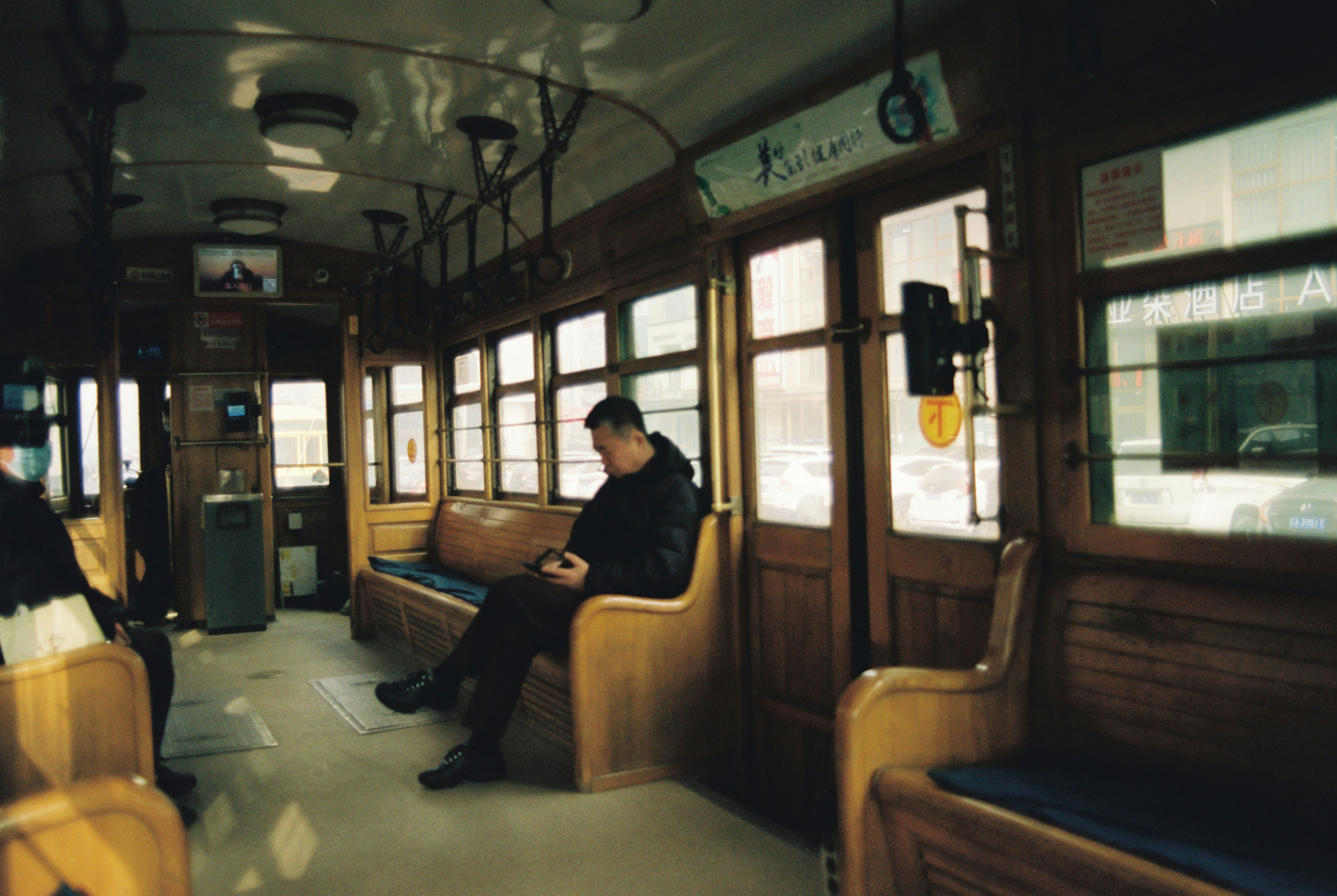 Journey Through Time: A Glimpse Inside a Vintage Tram
