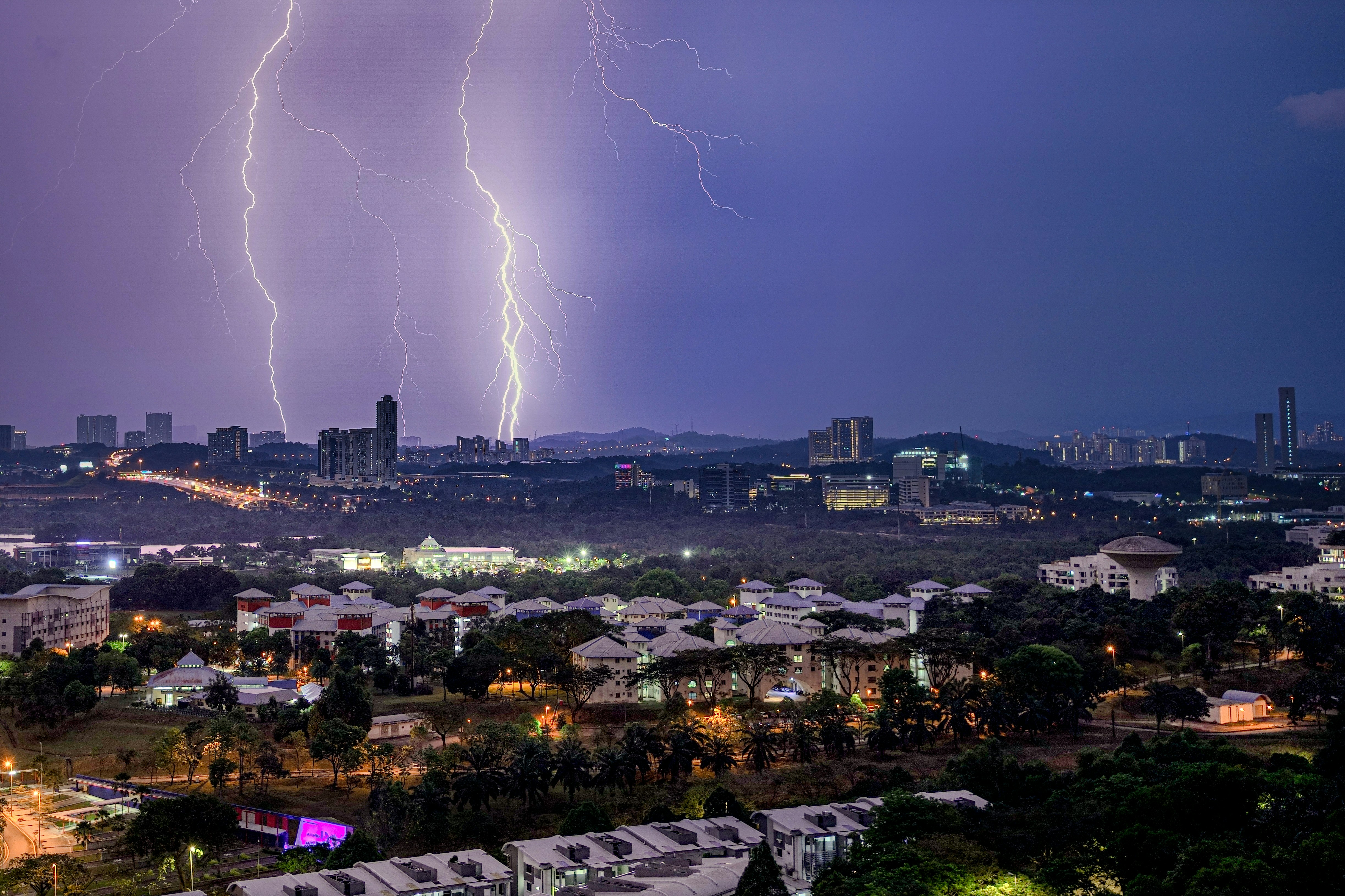 This picture is taken from my balcony.