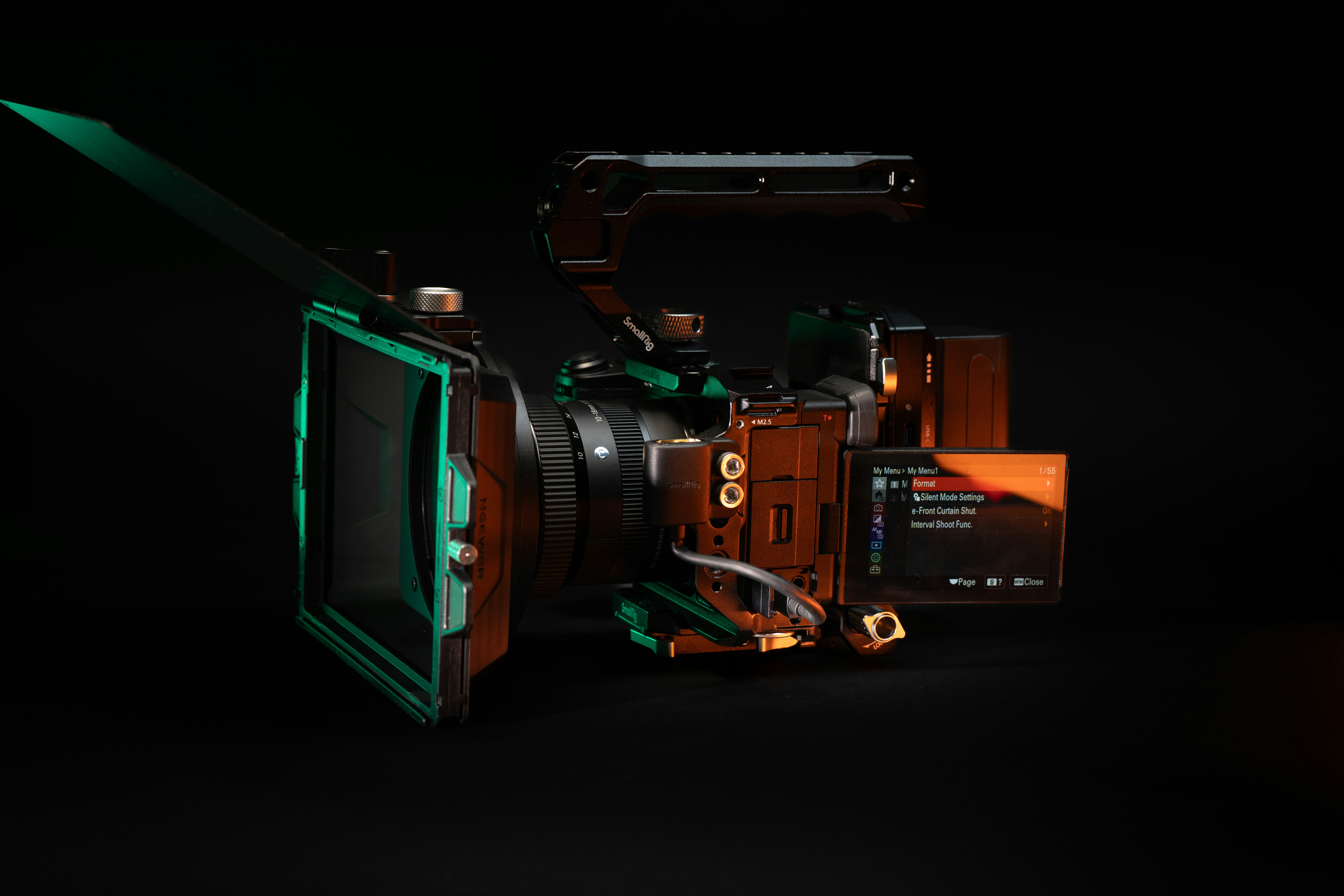 camera rig film equipment editorial use