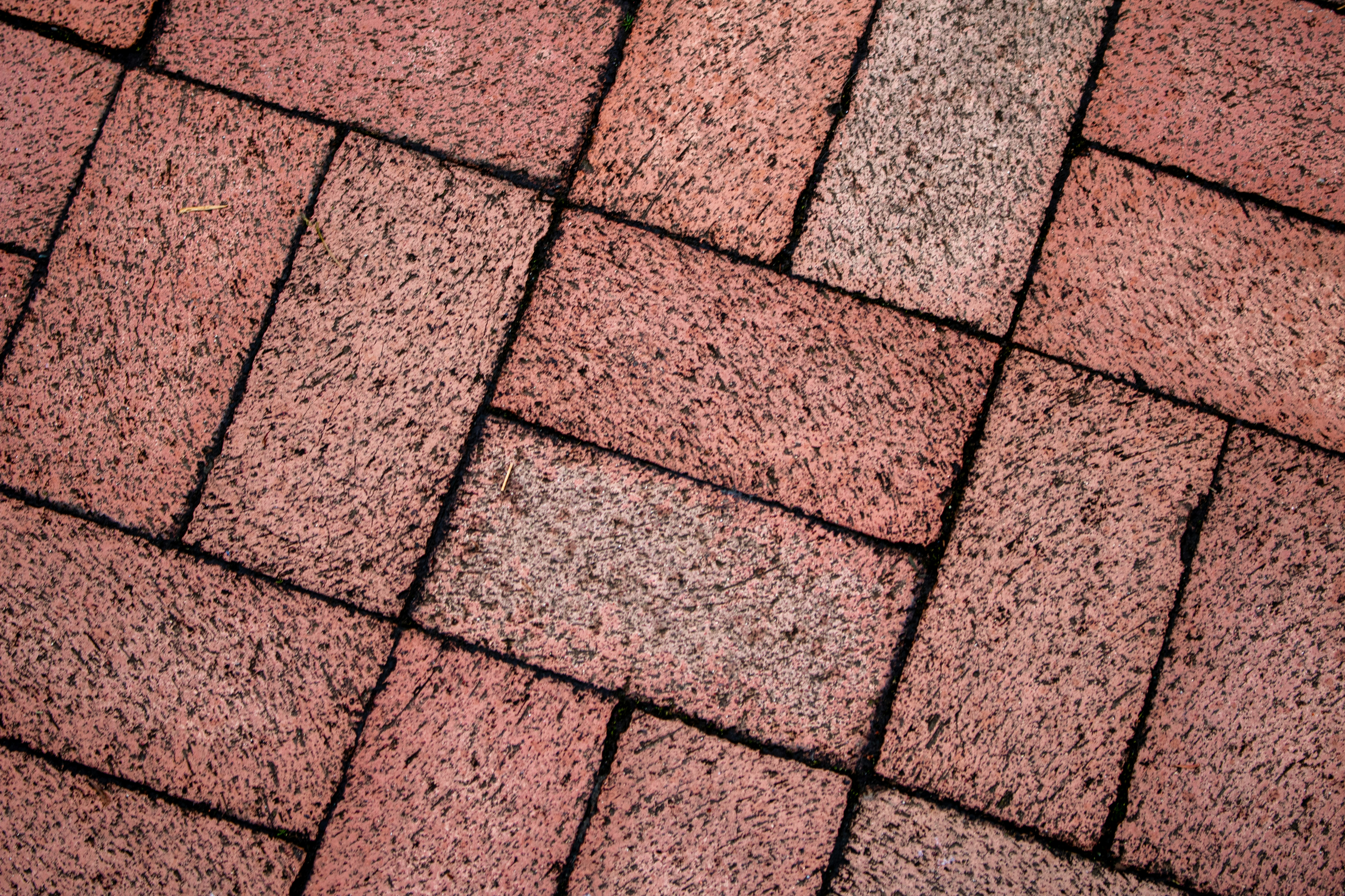 Brick pavers in a random, angled pattern. photo – Free Background Image ...