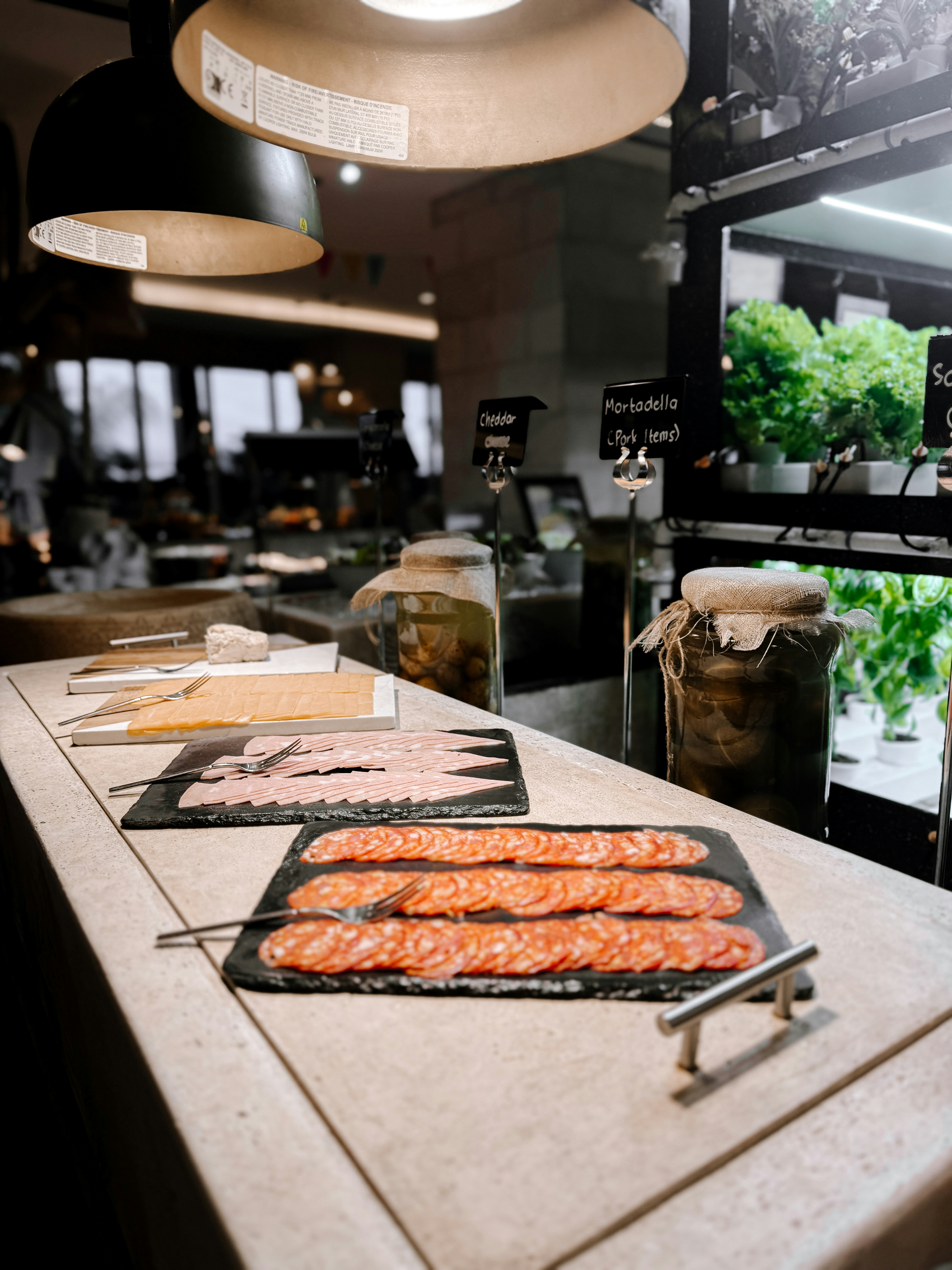 A delicious display of cured meats and other food. photo – Free ...