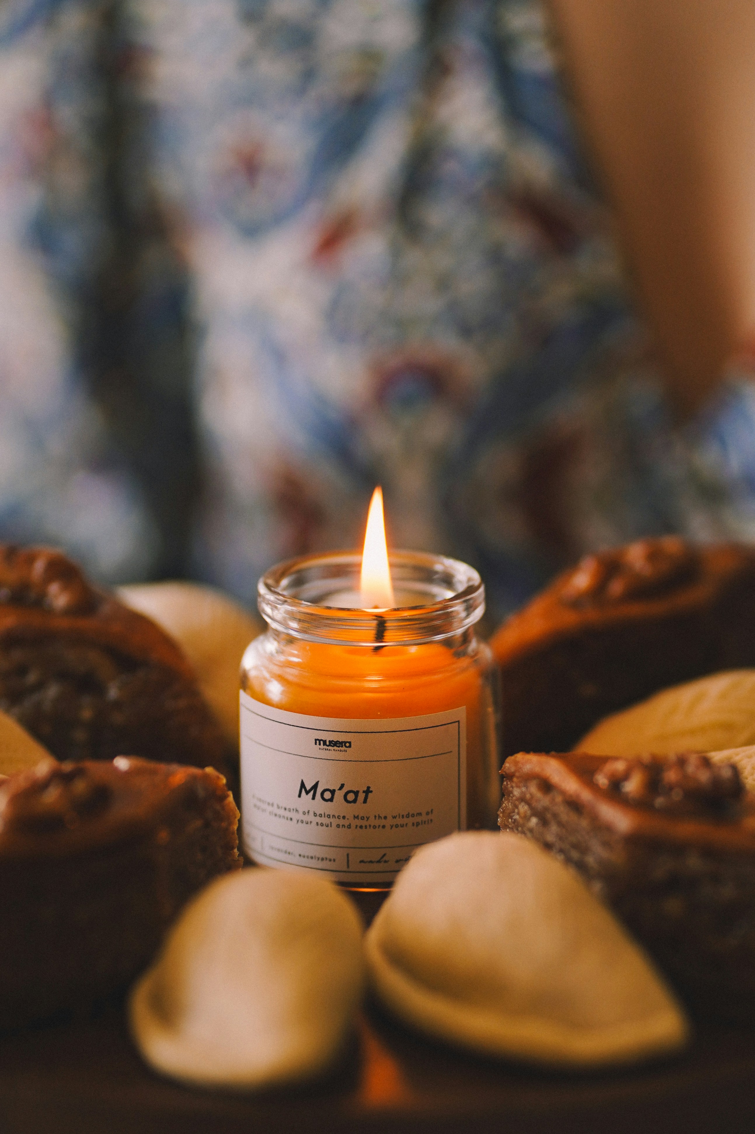 Candlelit Pastry Circle: A Cozy Hearth of Warmth
