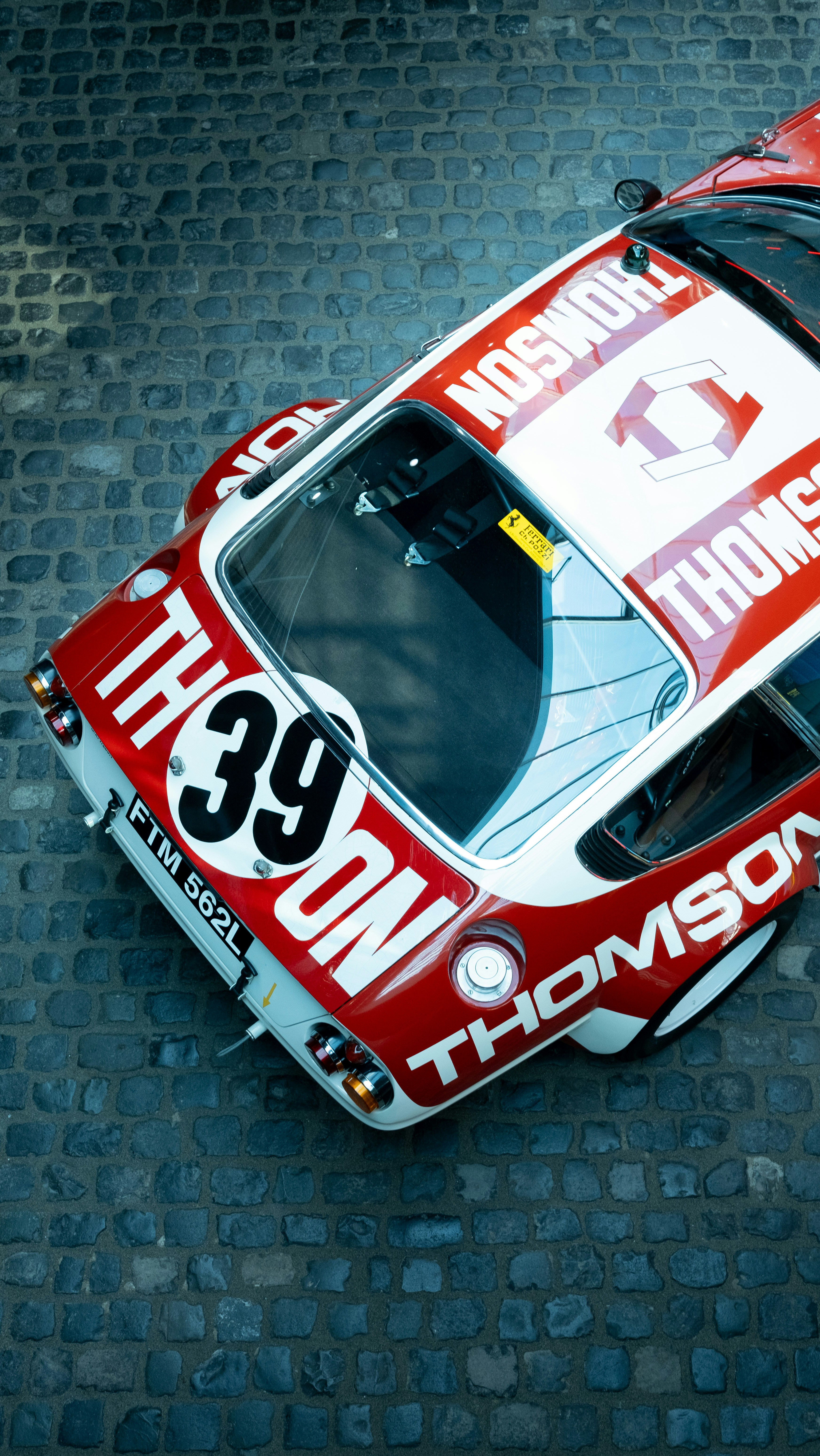 Retro Racing Elegance: The Thomson Classic
