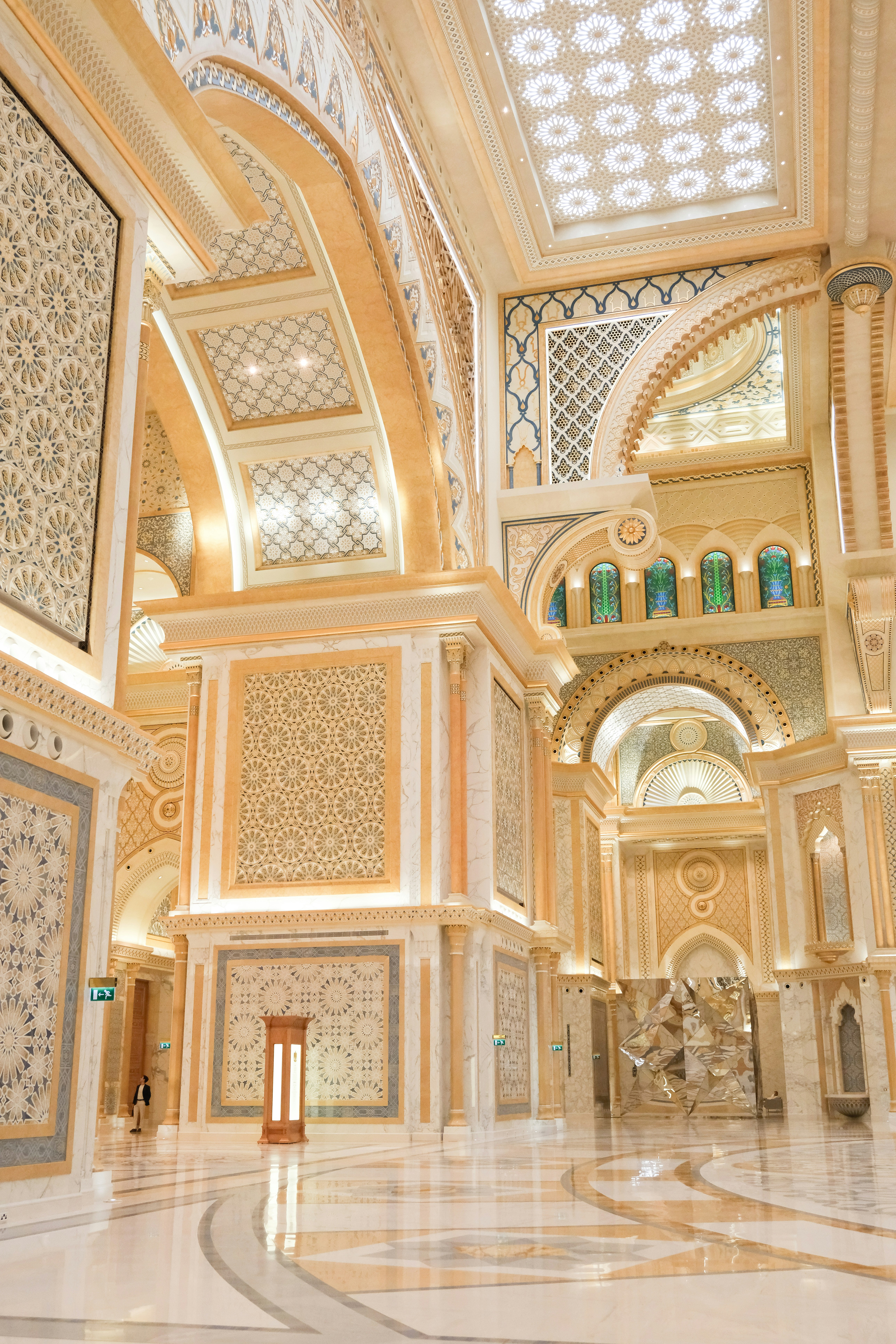 Luxurious and ornate interior of a building.Mary Rose Relente