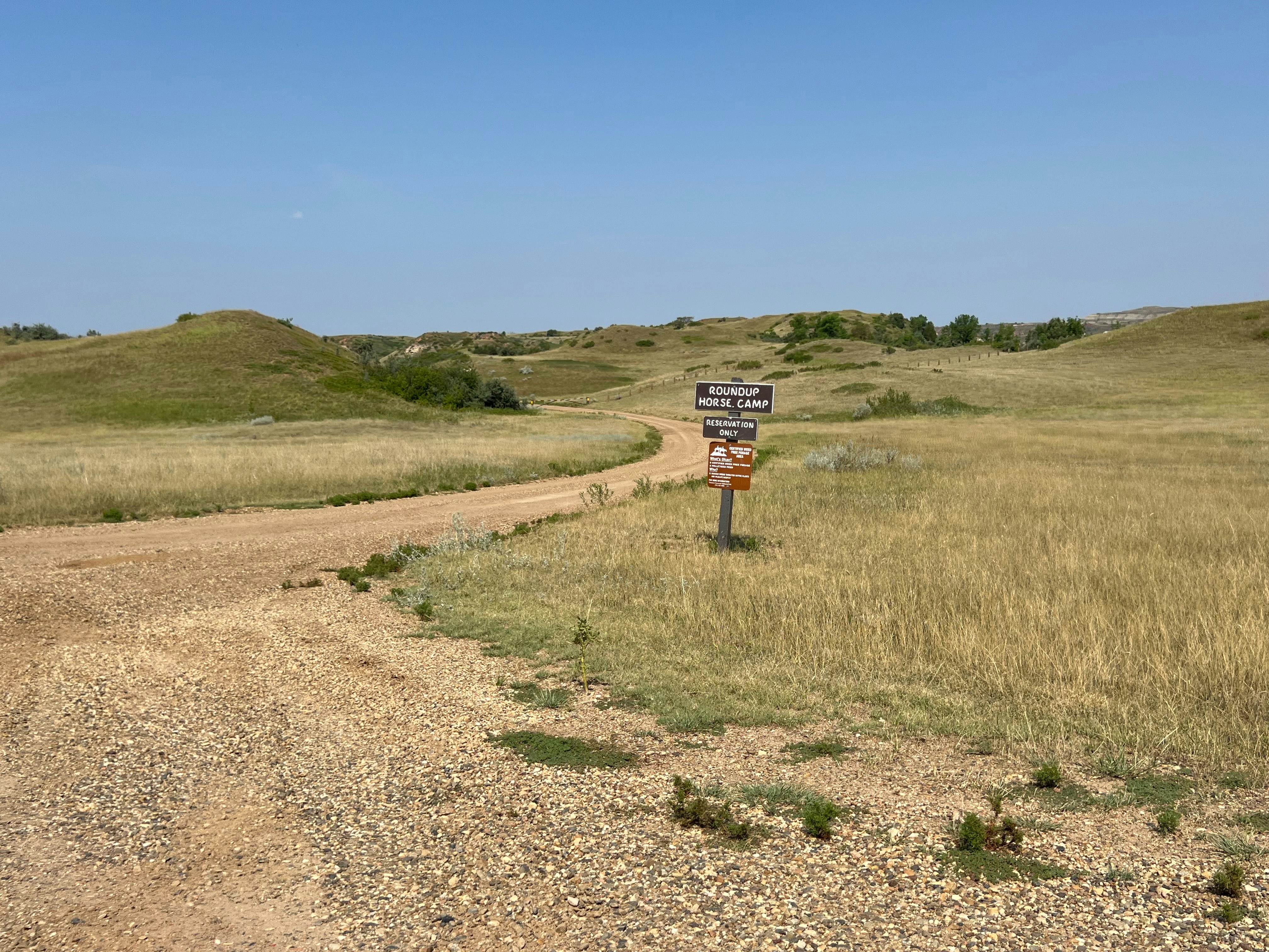 Dusty Road to the Signpost: A Quiet Prairie Path