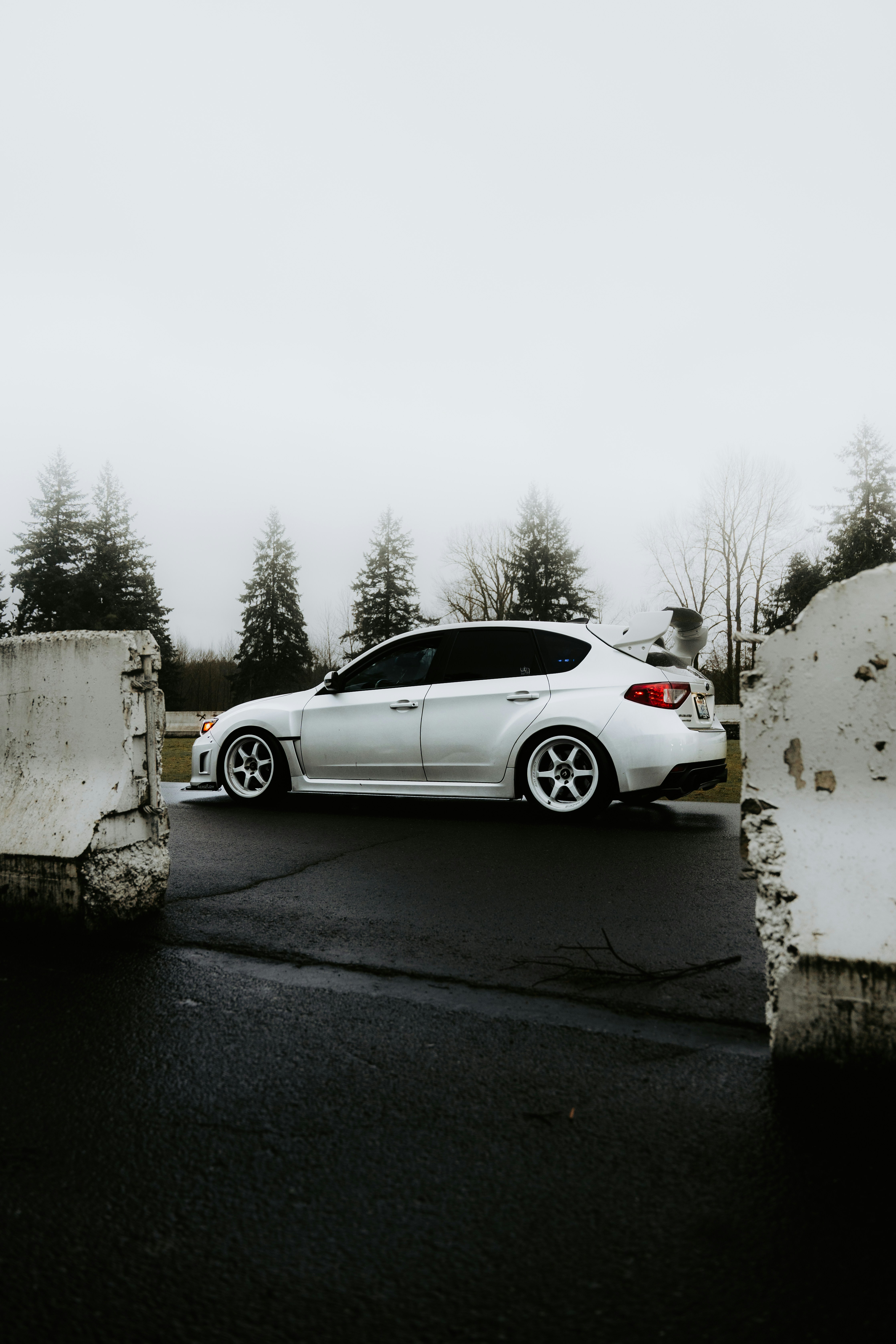 Urban Drift: A Silver Steed at Rest