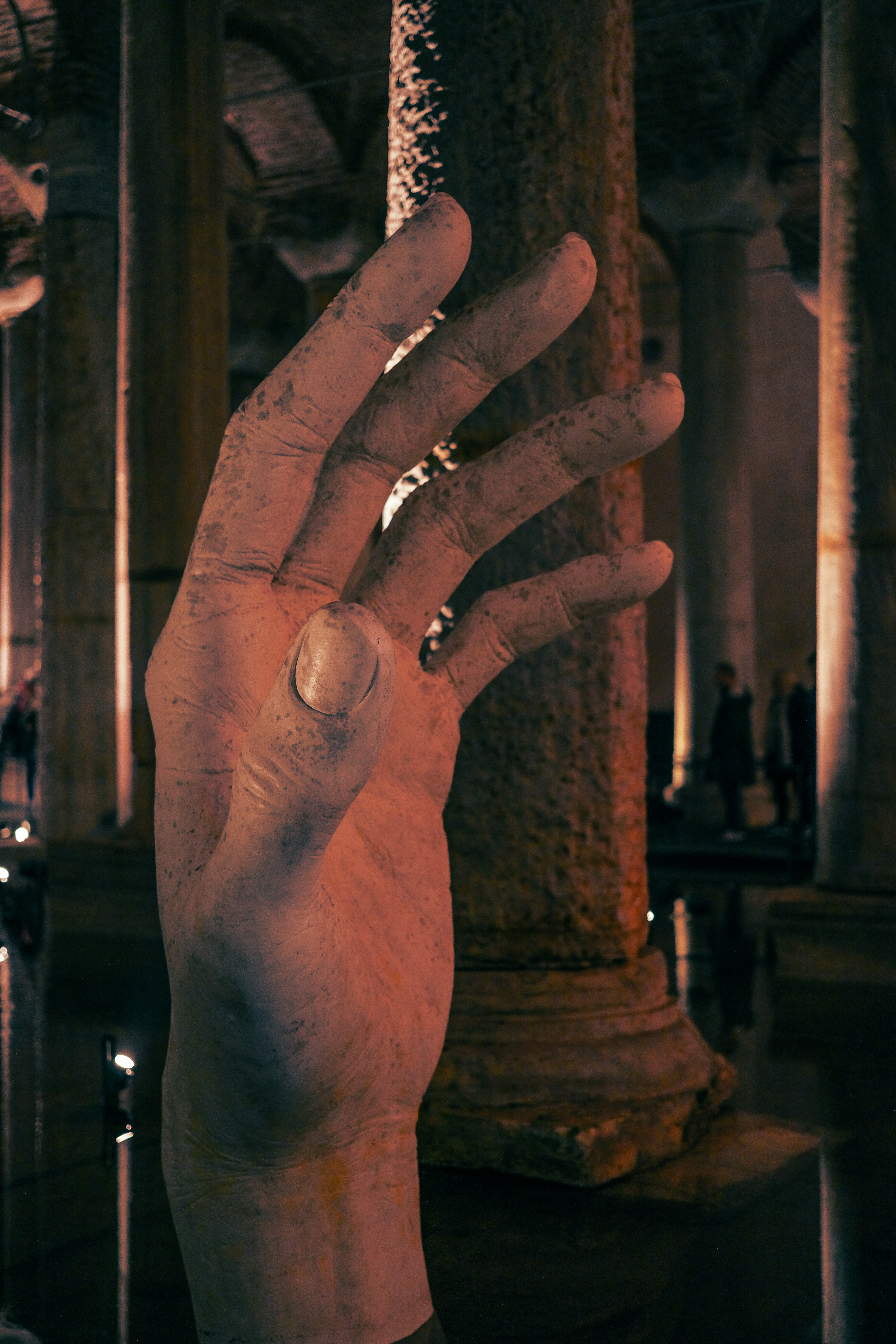 Hands of Time: A Dusty Gaze from the Monumental Grotto