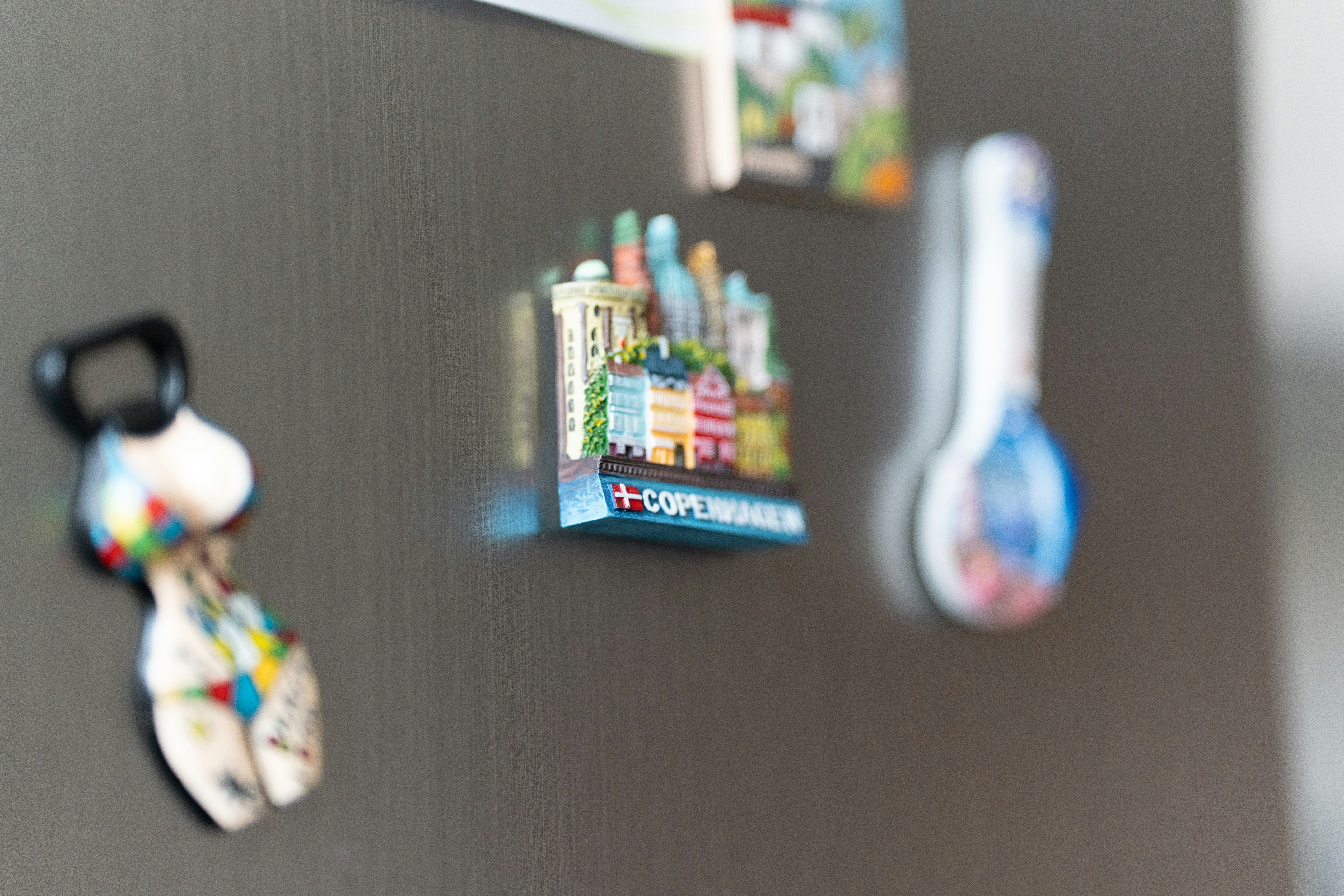 Whimsical Collectibles on a Modern Canvas
