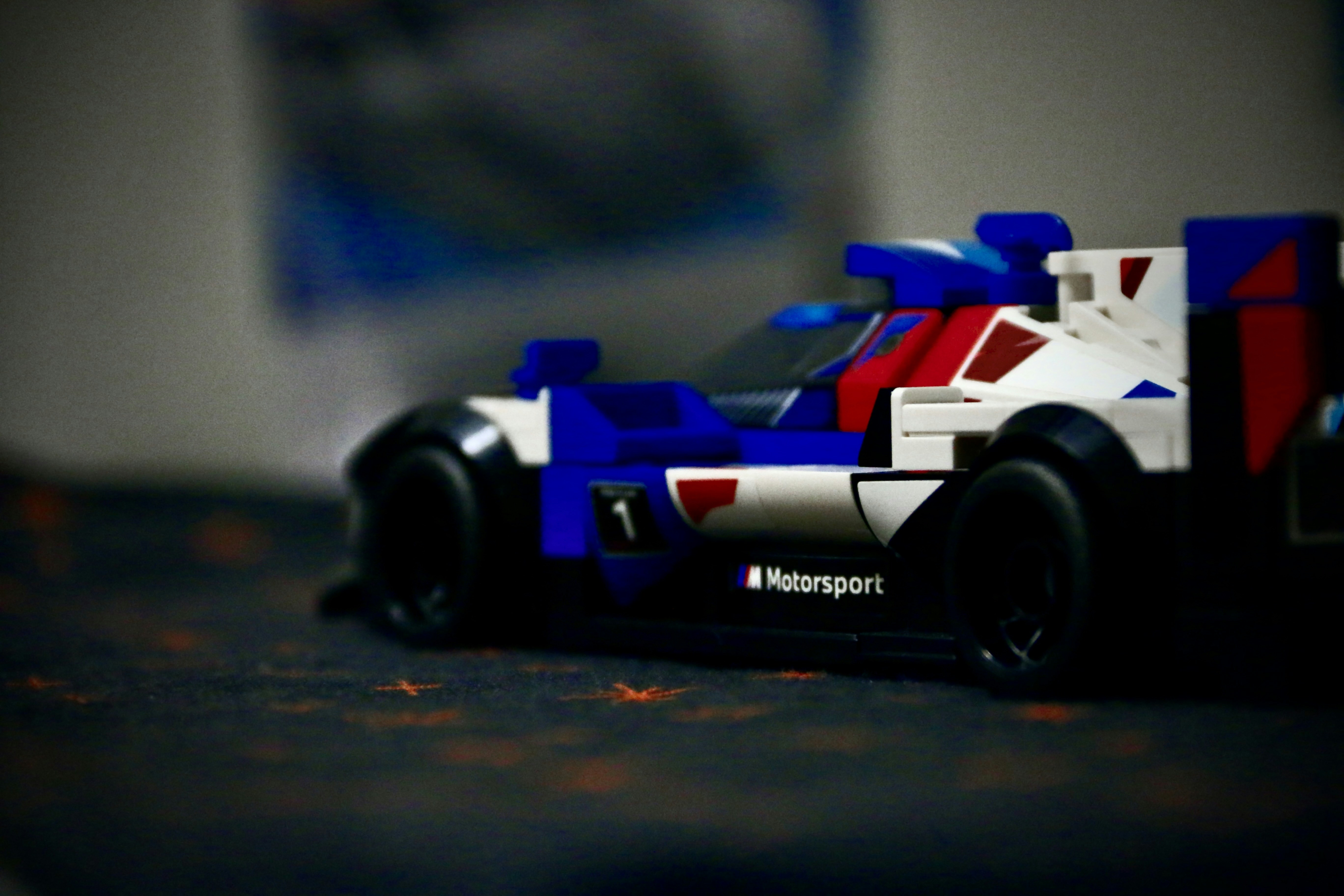 LEGO model of the BMW M Hybrid V8