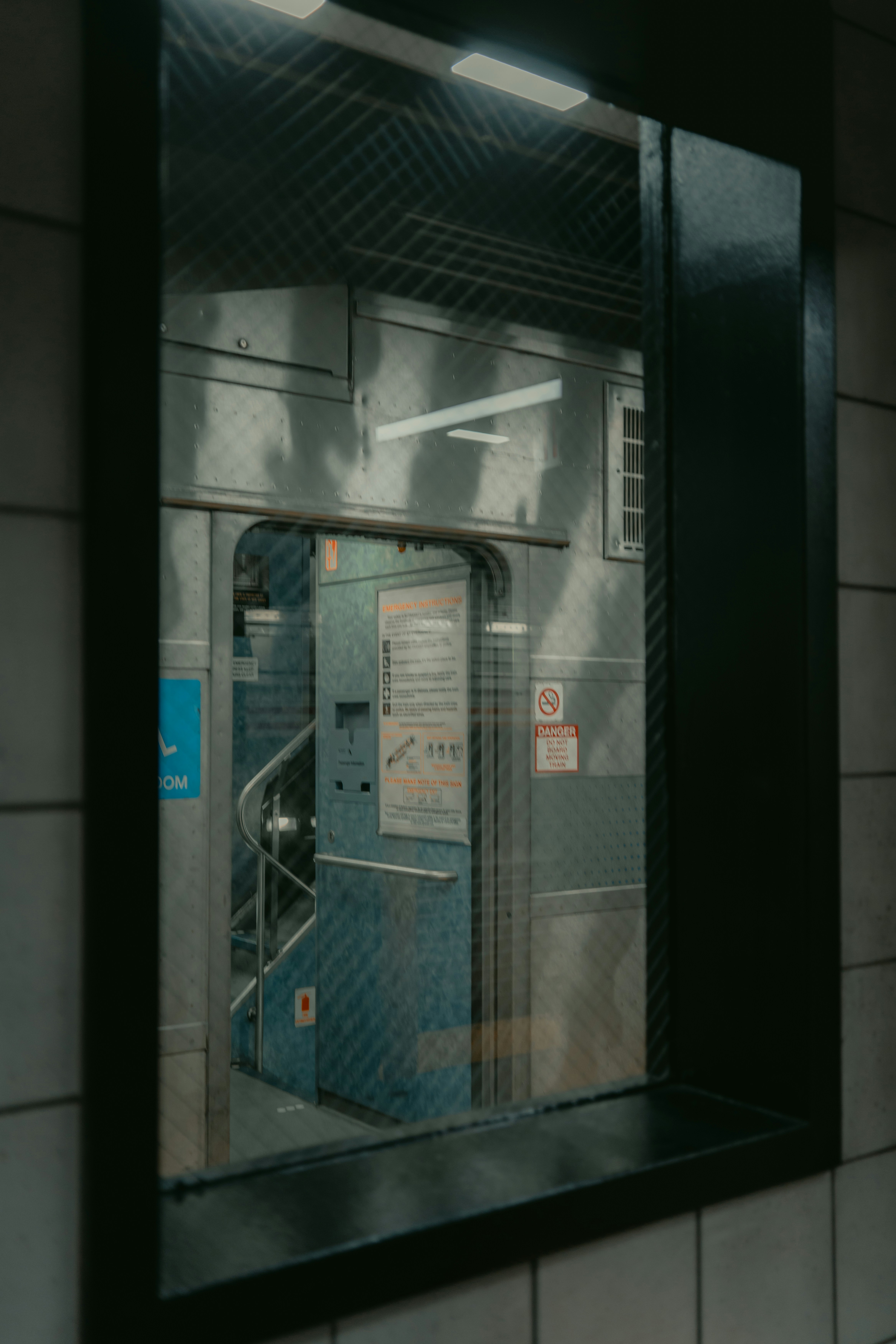 Behind the Glass: A Glimpse into Urban Transit