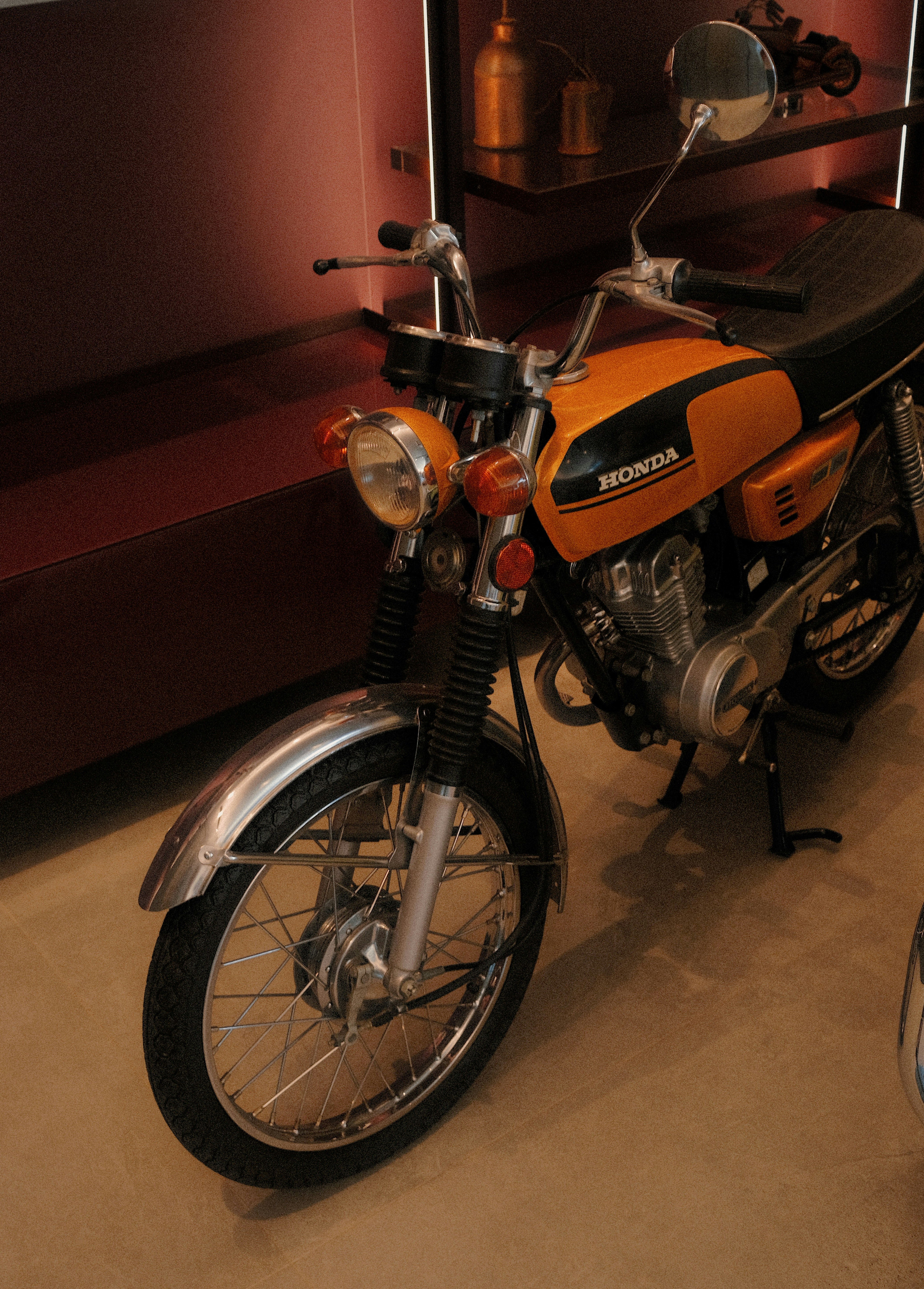 Vintage Elegance on Two Wheels