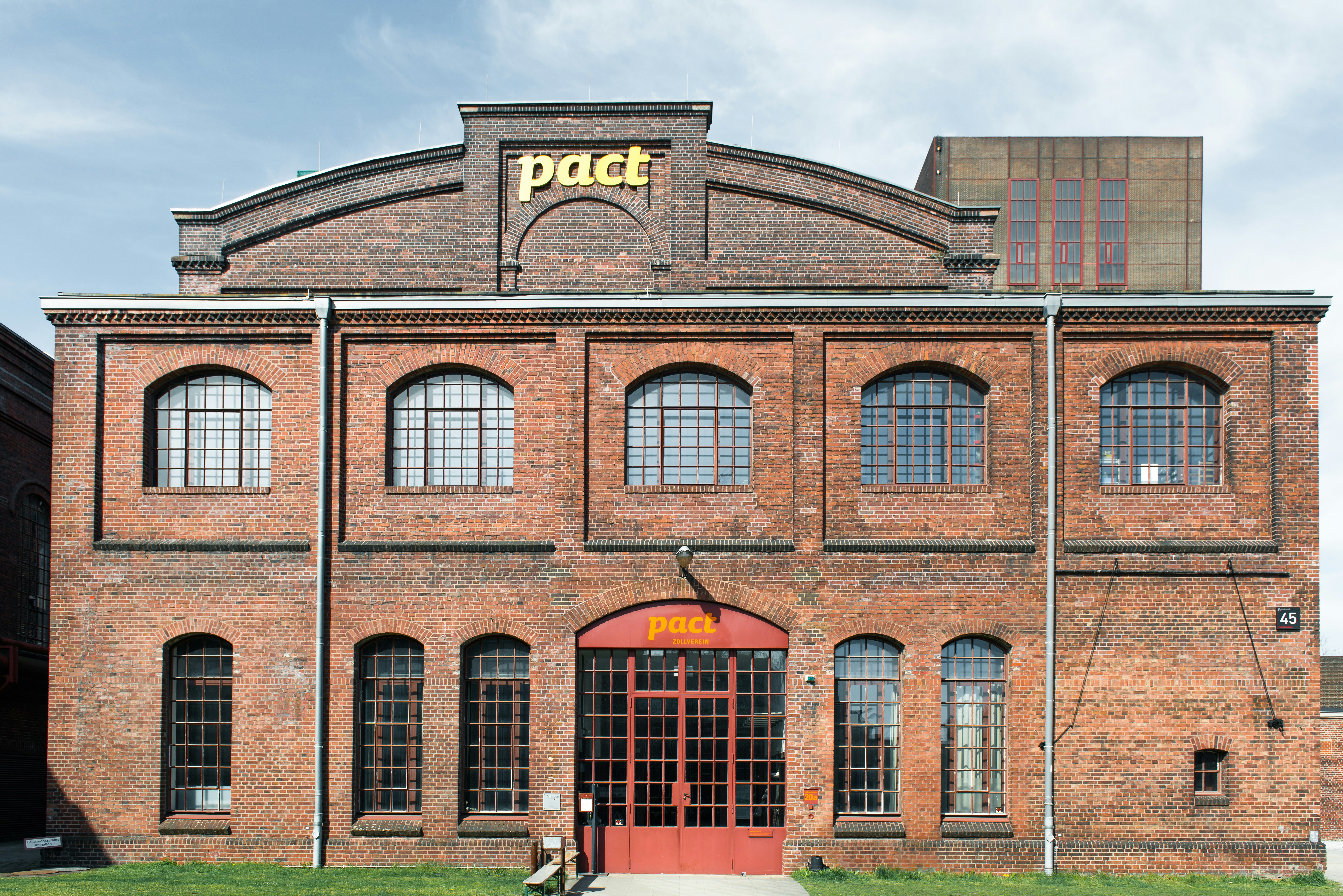 The pact building is made of red bricks. photo – Free Deutschland Image ...