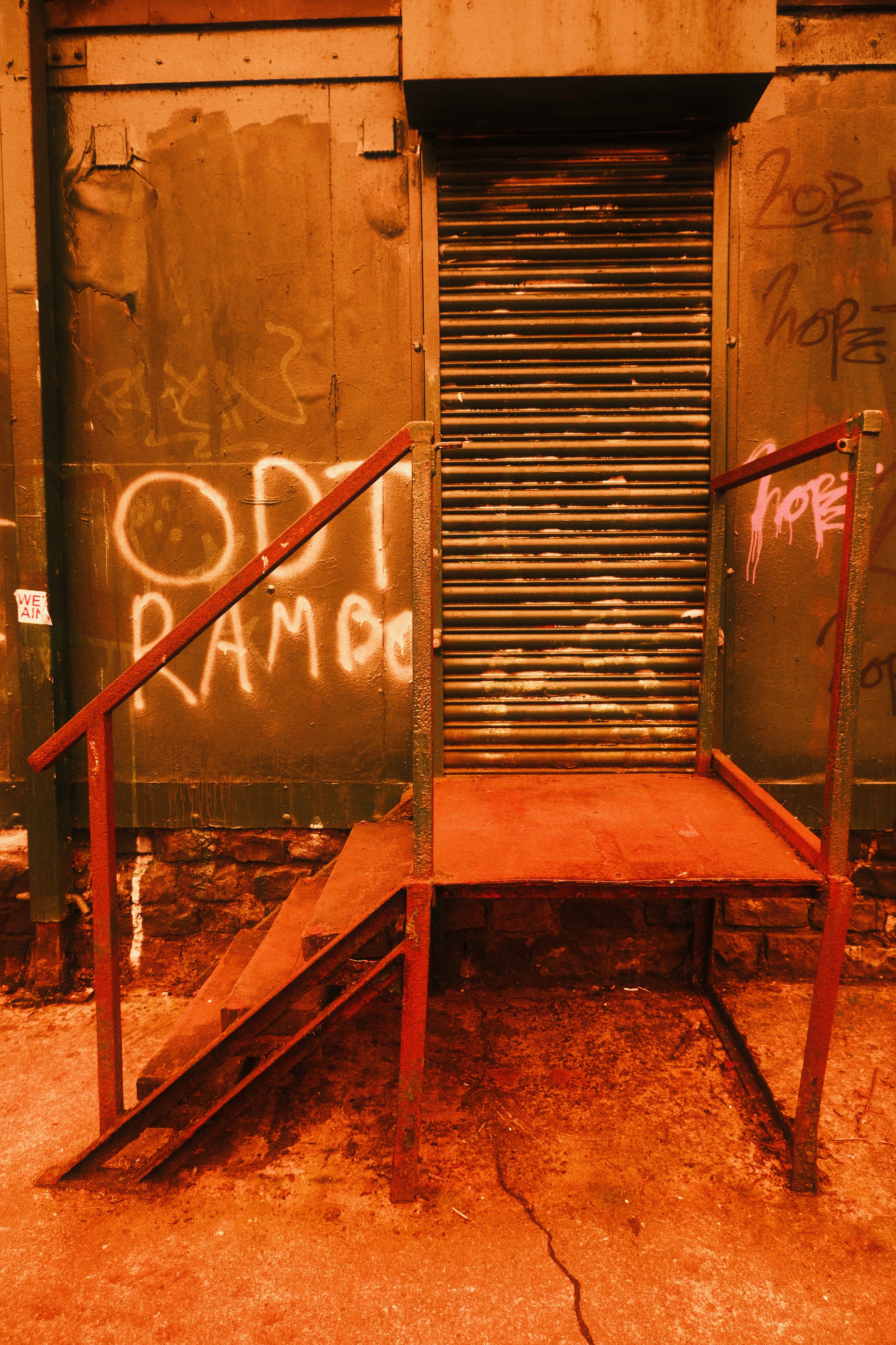 Urban Threshold: The Rusted Passage