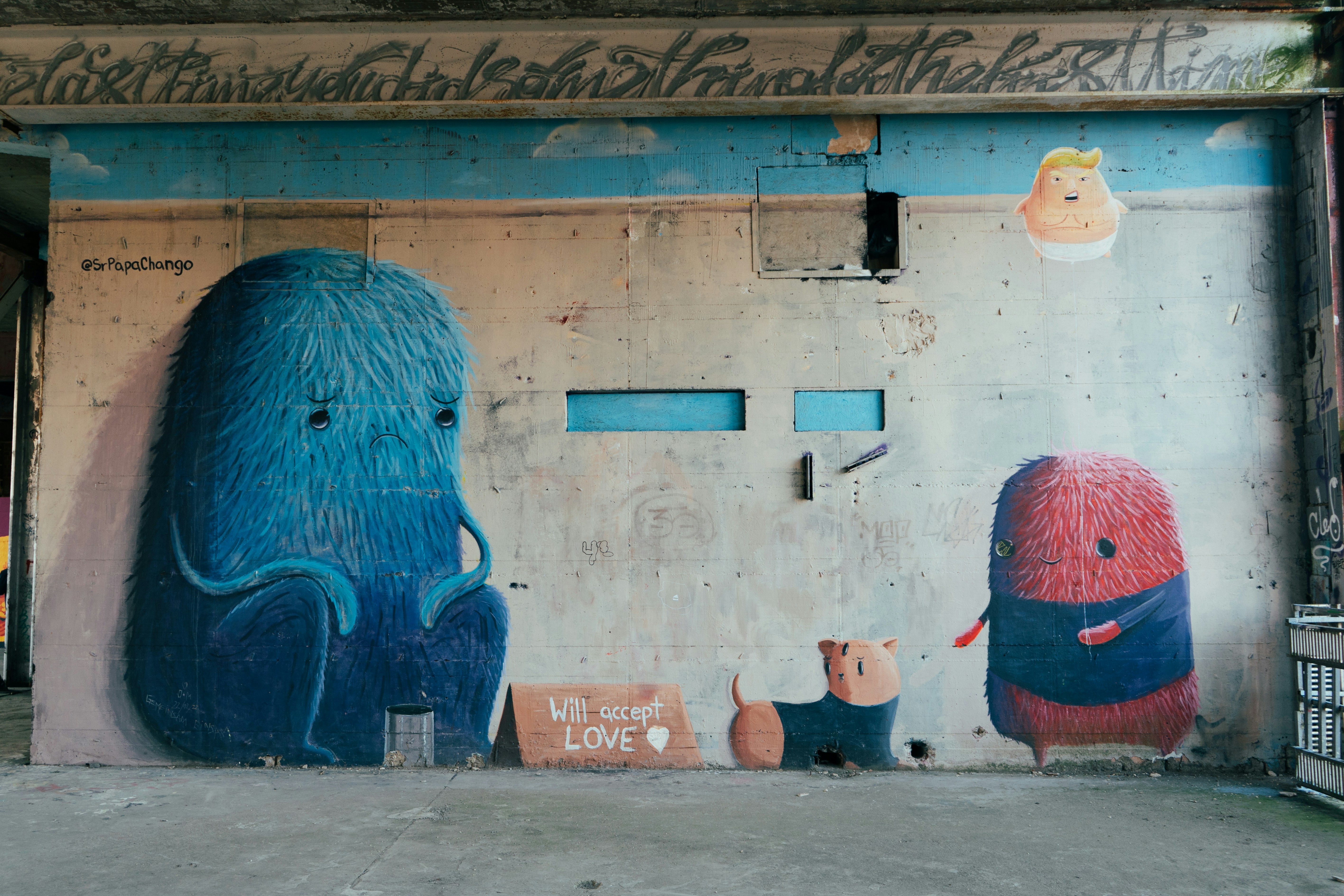 Blue Giant and Friends: Wall Sculpture of Hope