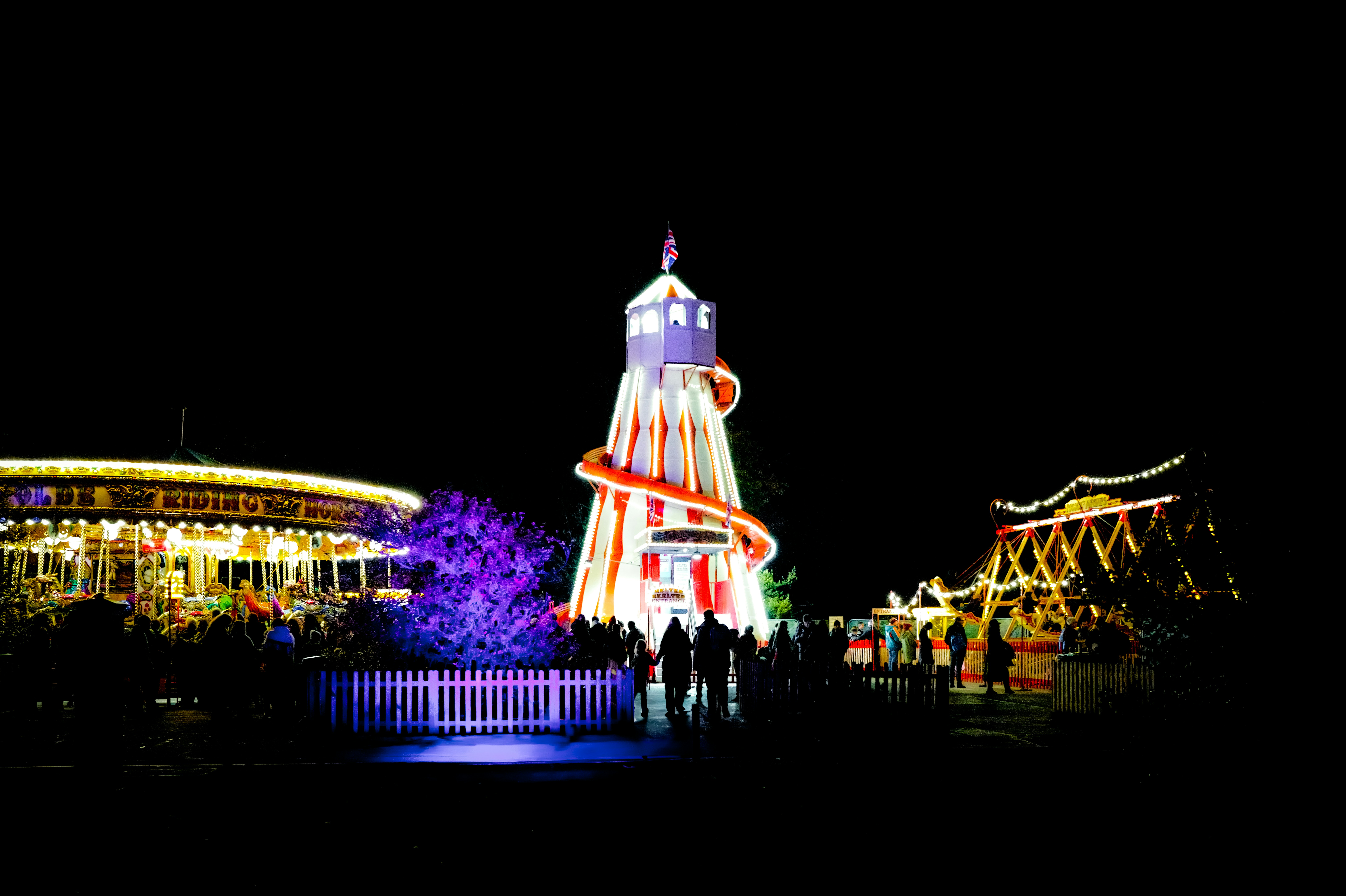 Twilight Fairground Whirl