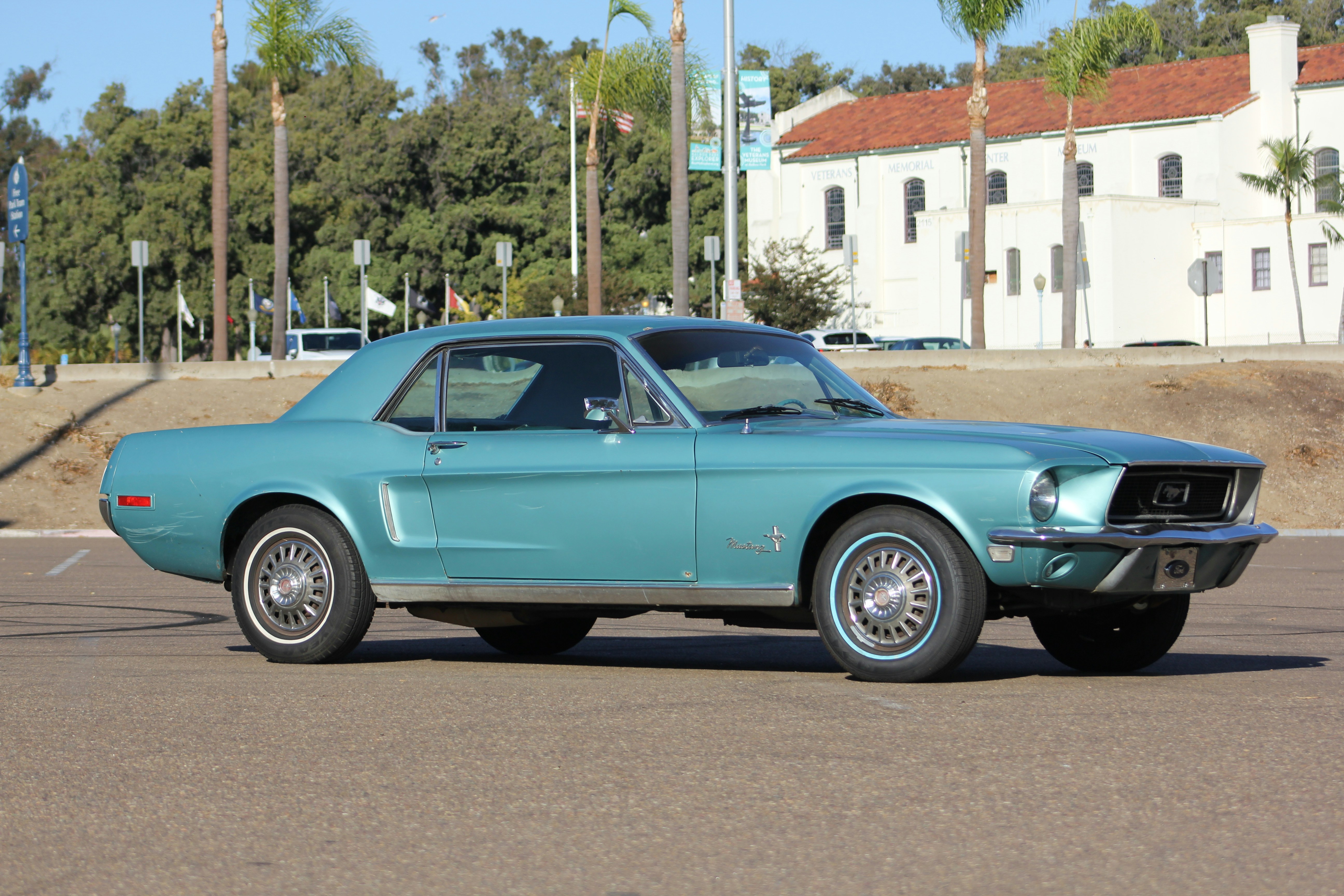 Minted Classic: A 1965 Ford Mustang in Coastal Blue