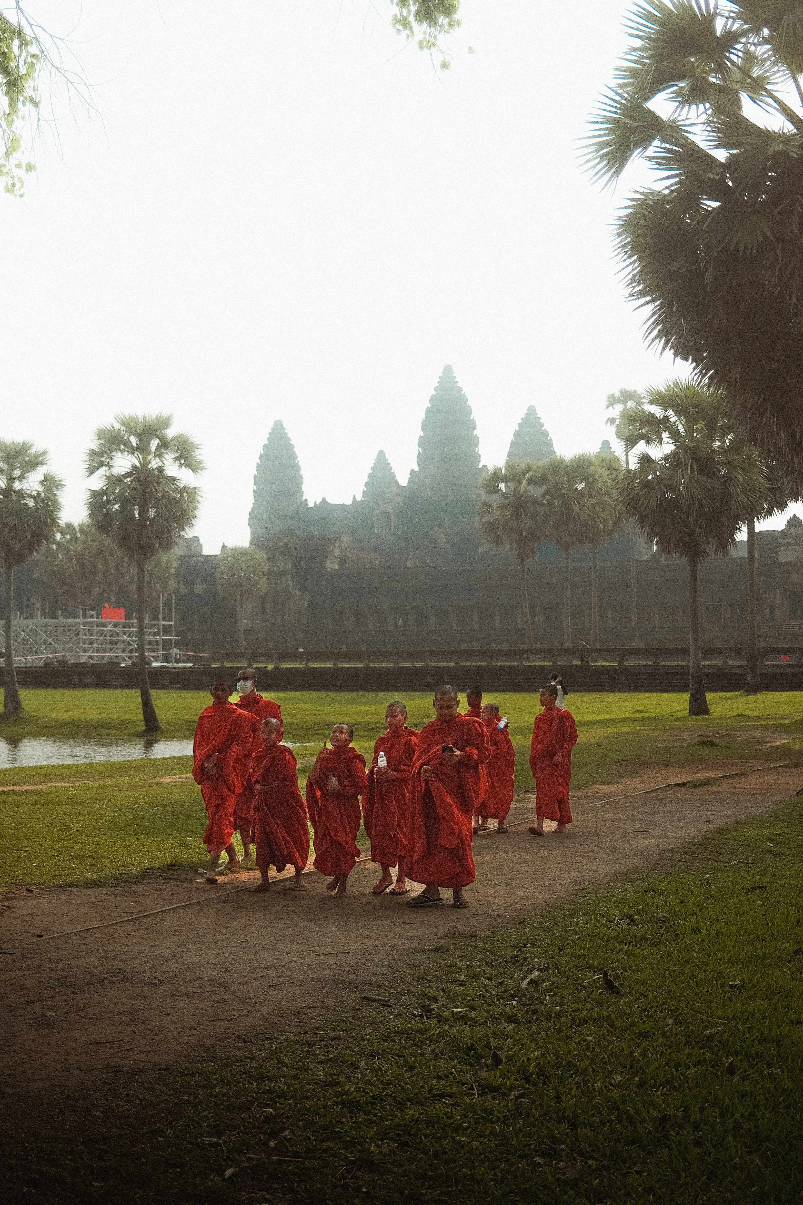 Morning Procession at Angkor Wat