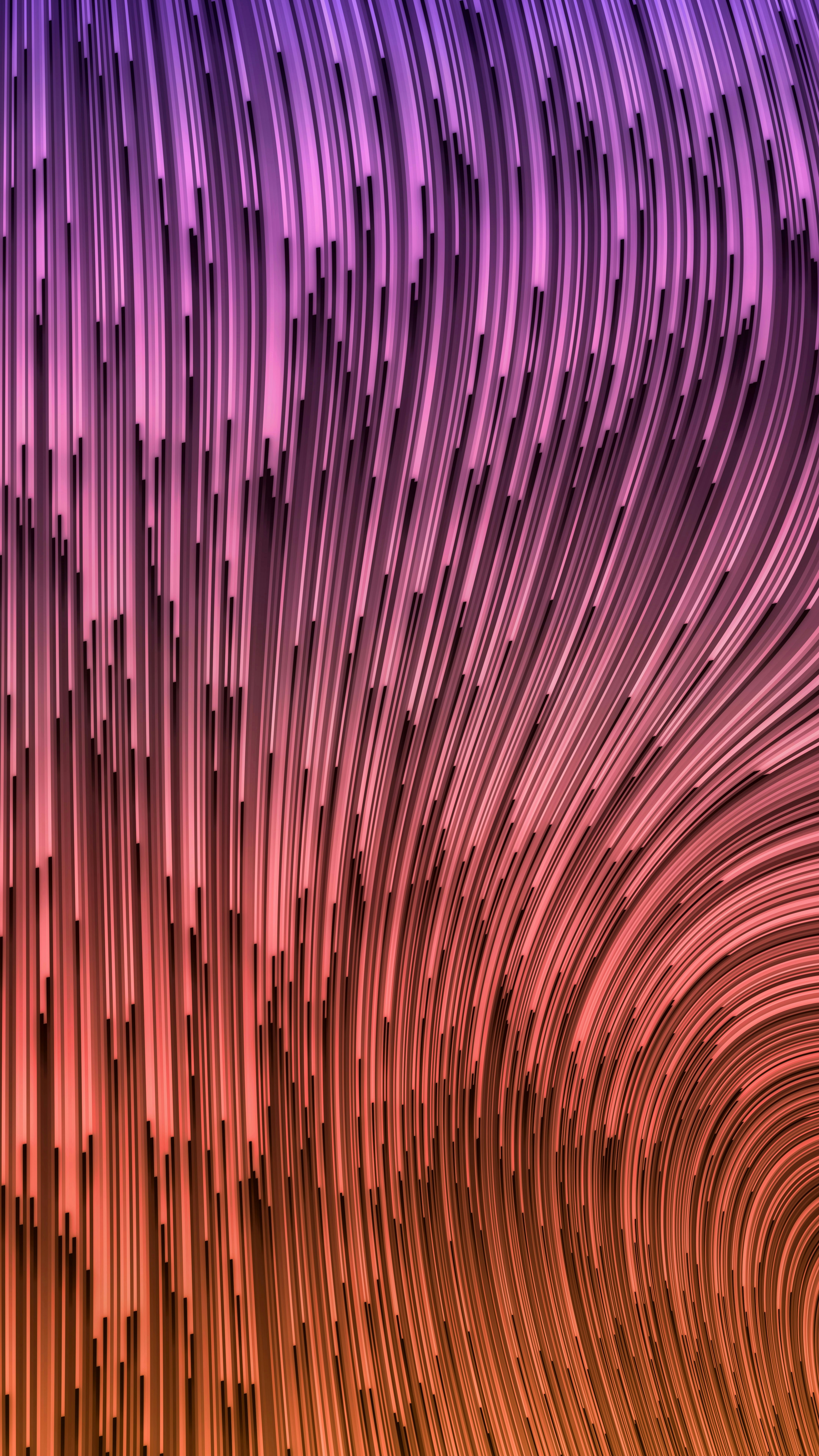 Abstract lines flow with gradient colors. photo – Free Abstract Image ...