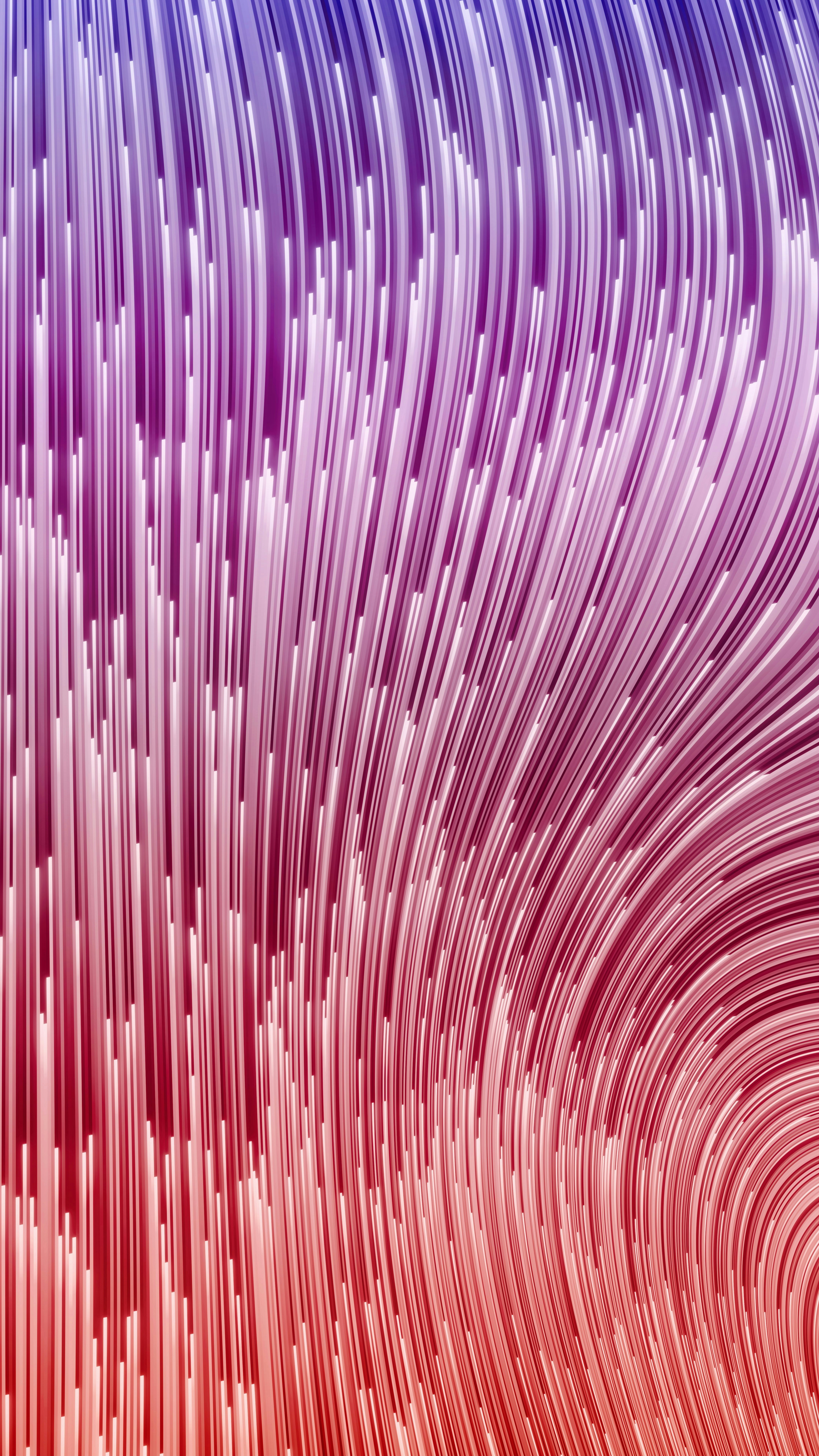 Abstract art with curving lines and color gradients. photo – Free ...