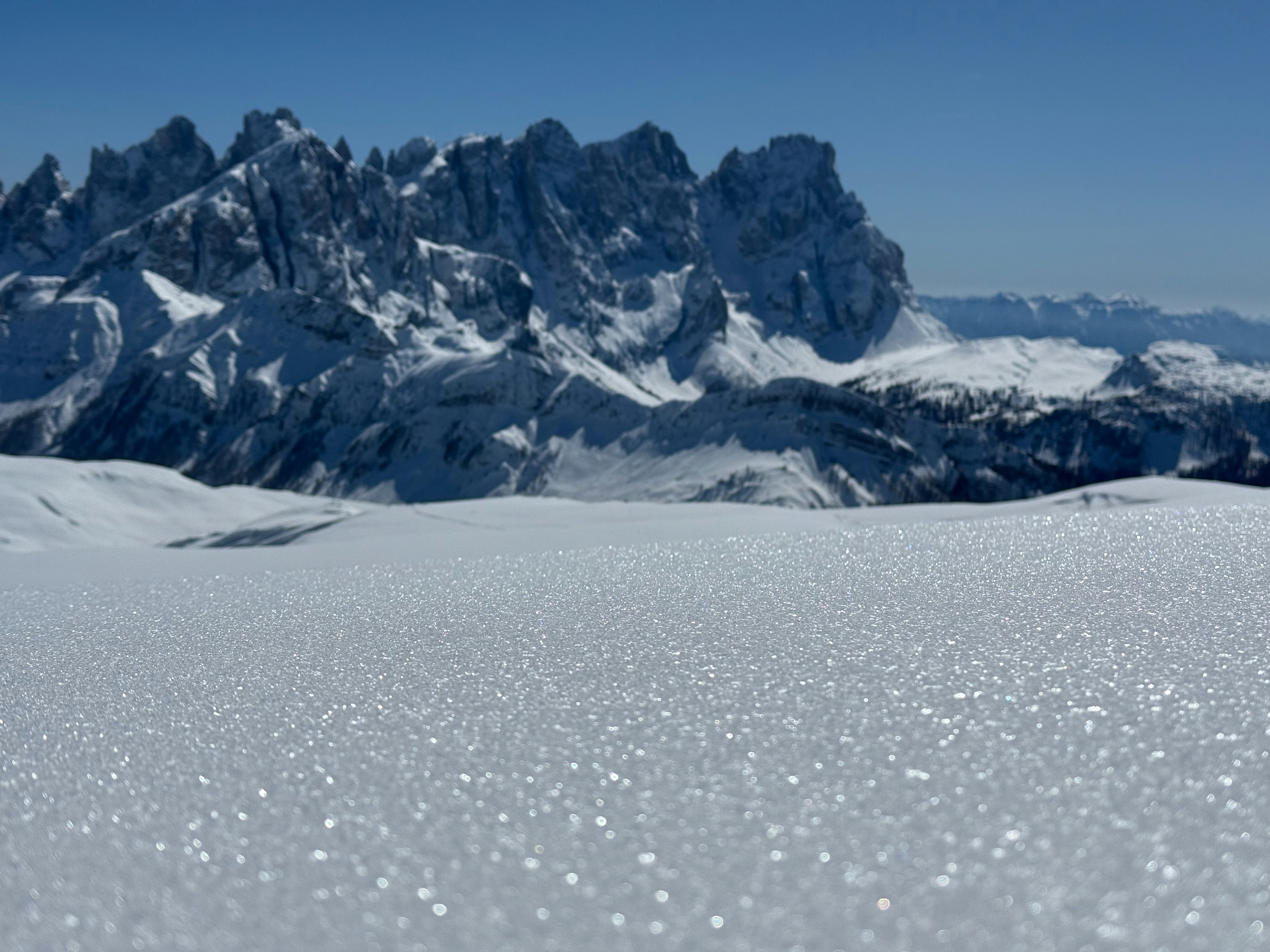Glimmering Peaks of Winter's Embrace