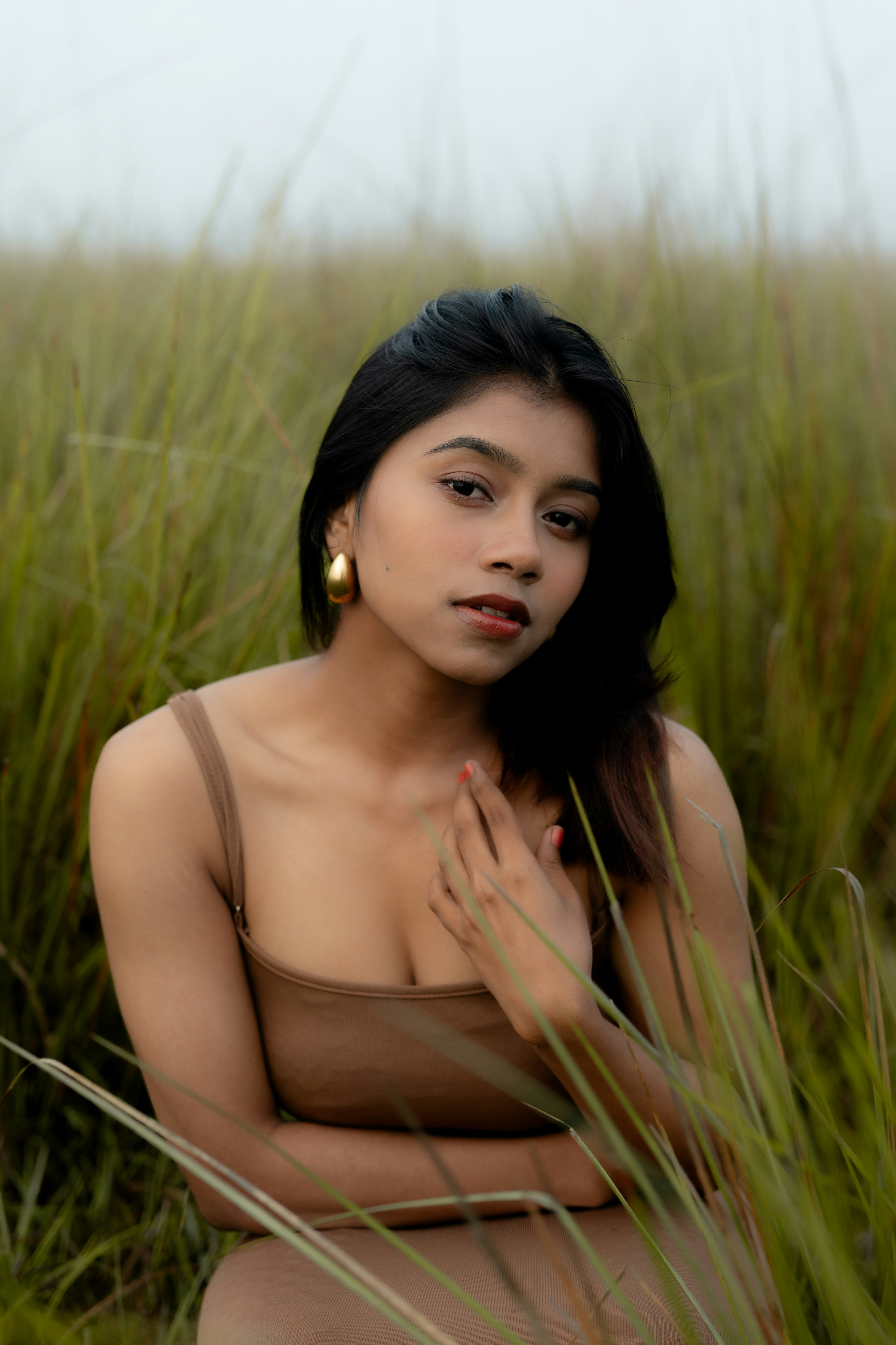 Quiet Light, Velvet Grass: A Portrait in a Field