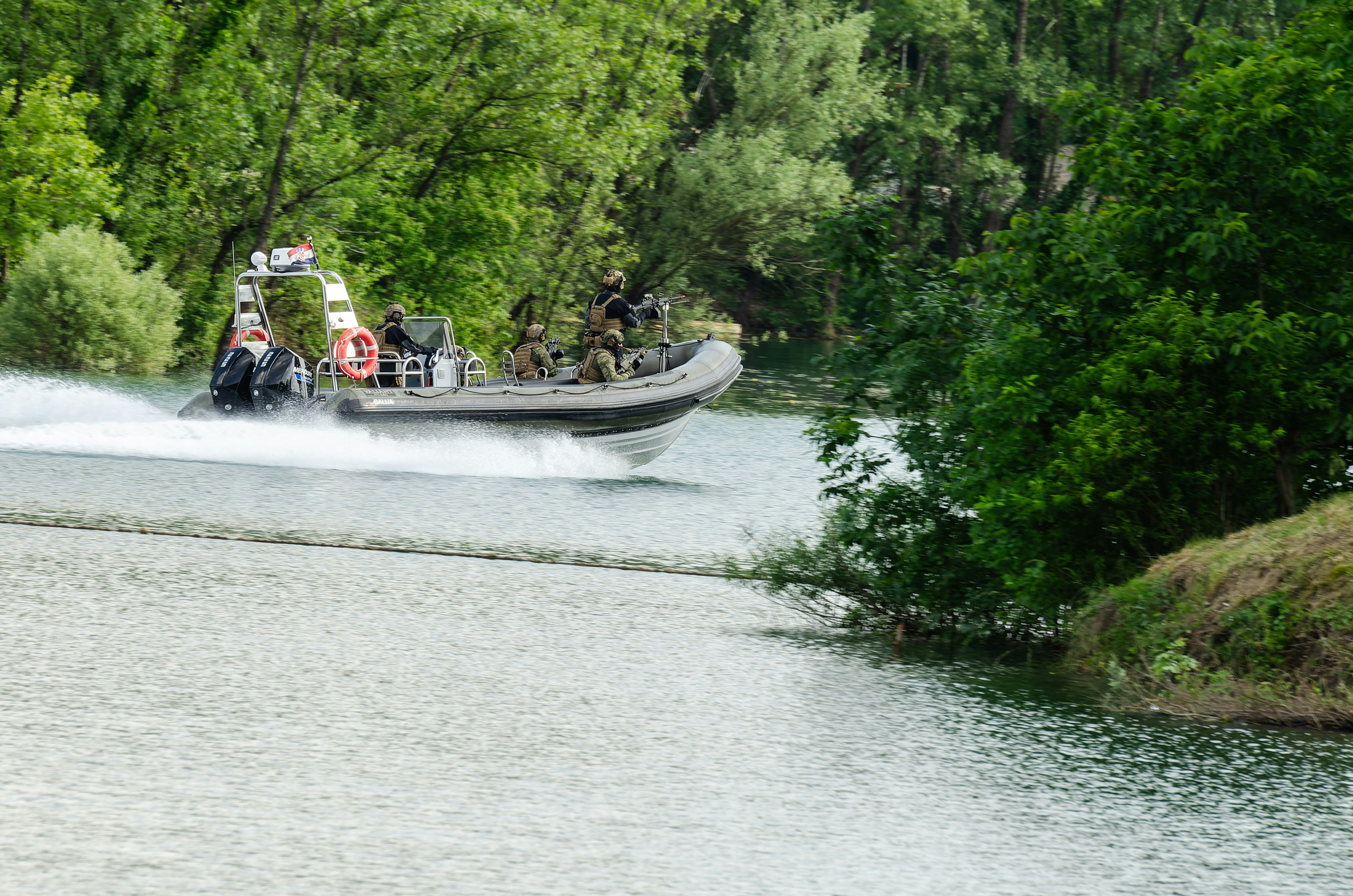 Swift Waters: Tactical Precision on the River