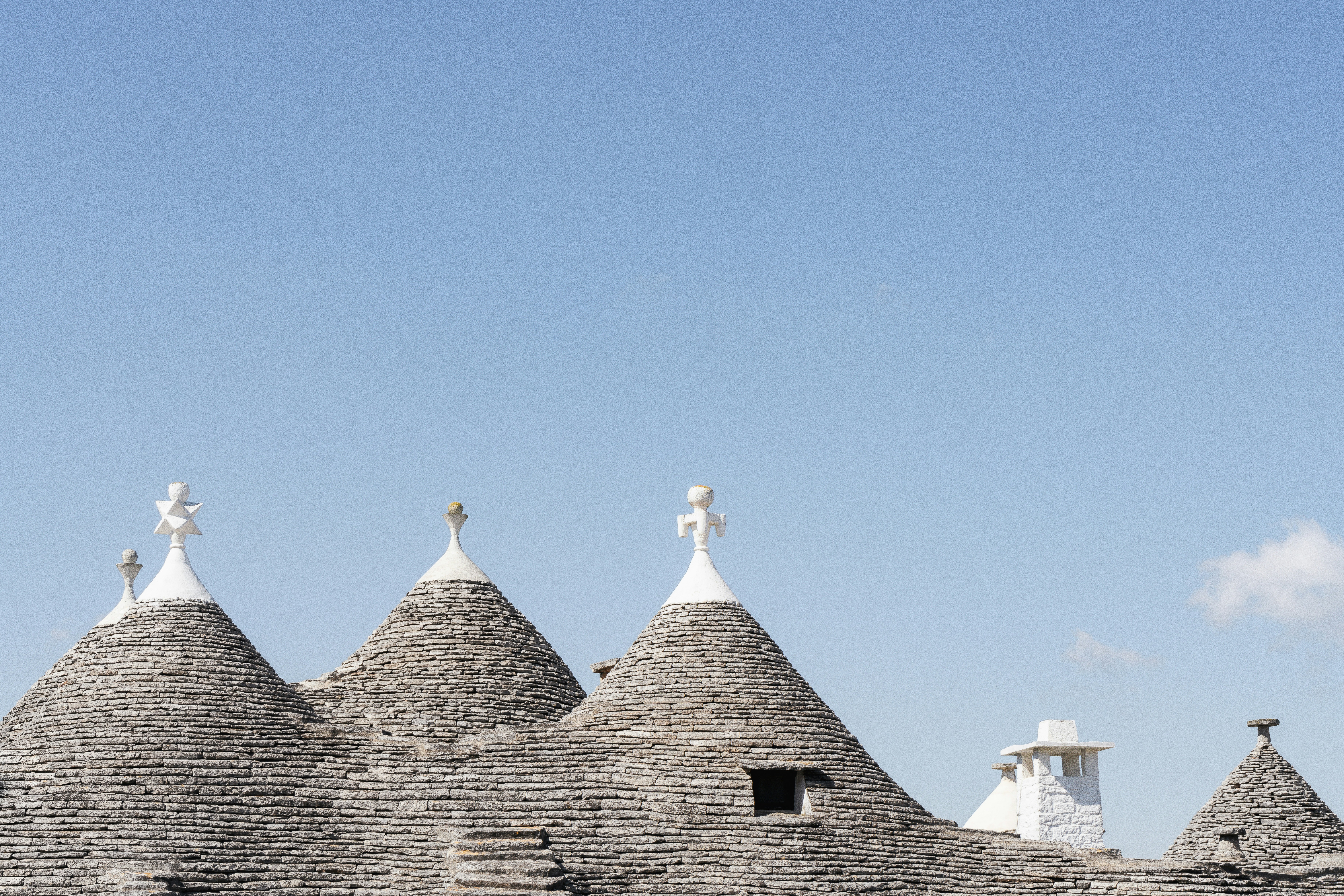 Stone roofs of a traditional italian town. photo – Free Building Image ...