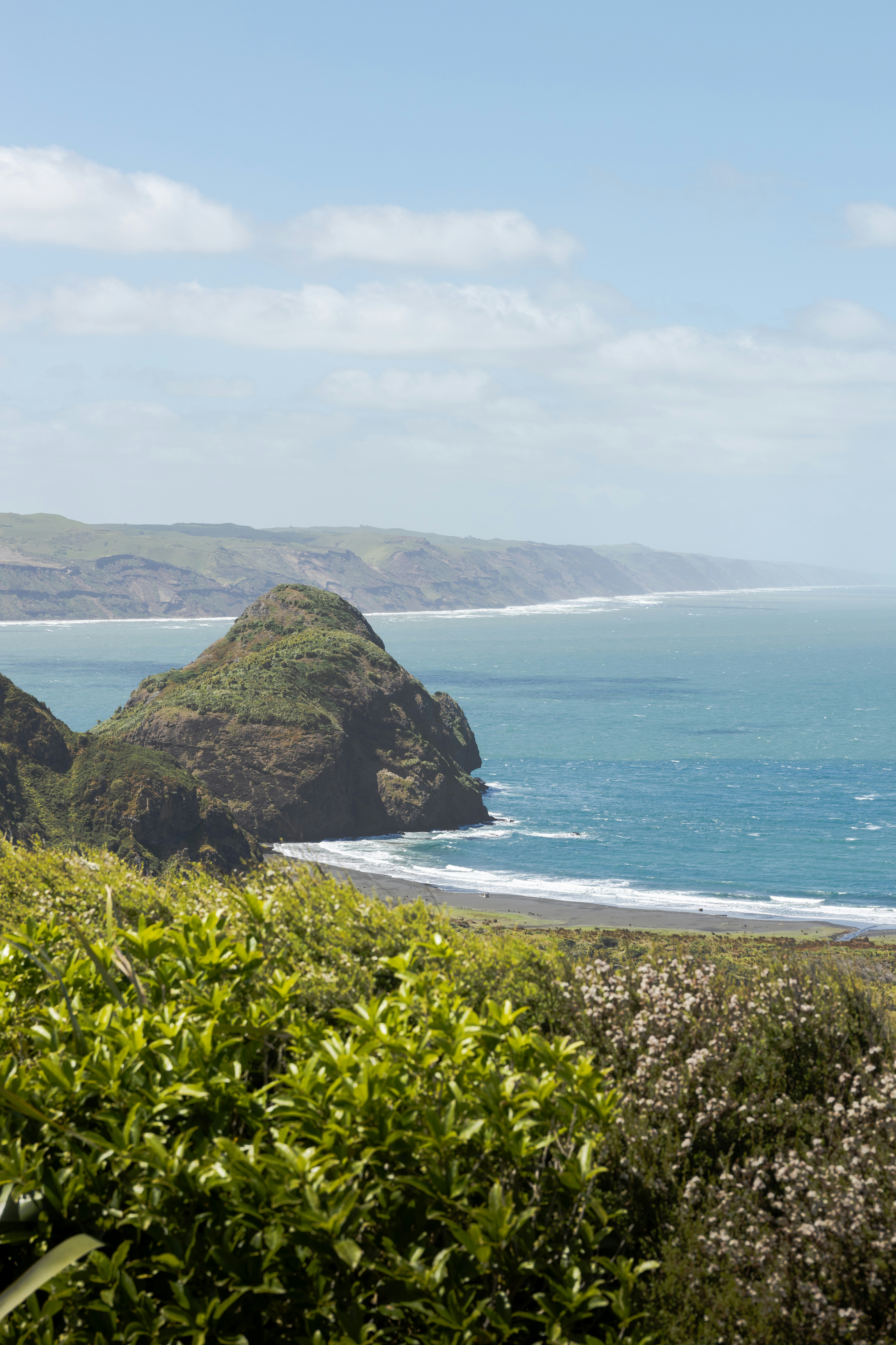Coastal landscape with water and cliffs in view. photo – Free Beach ...