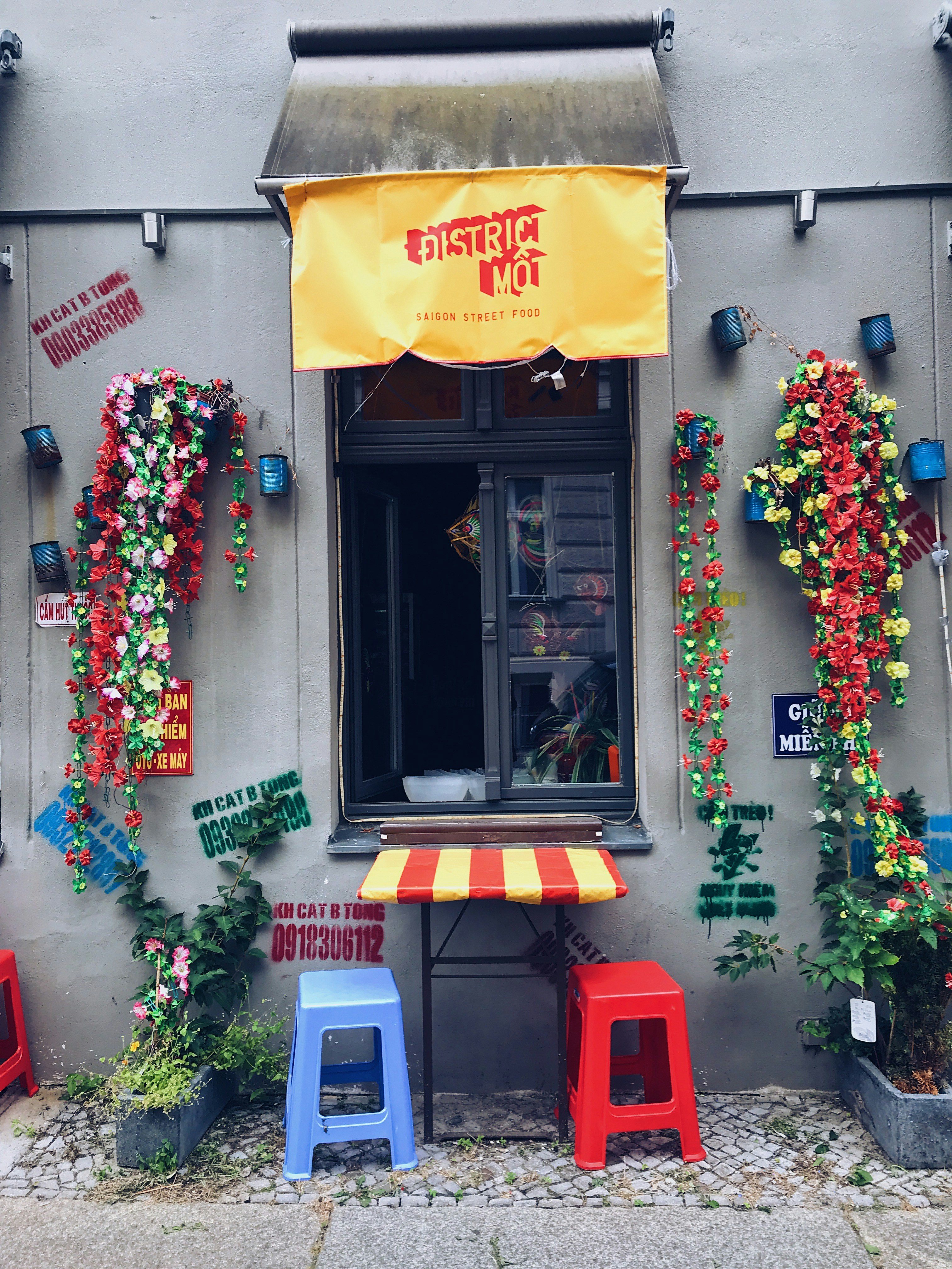 Colorful Café Charm