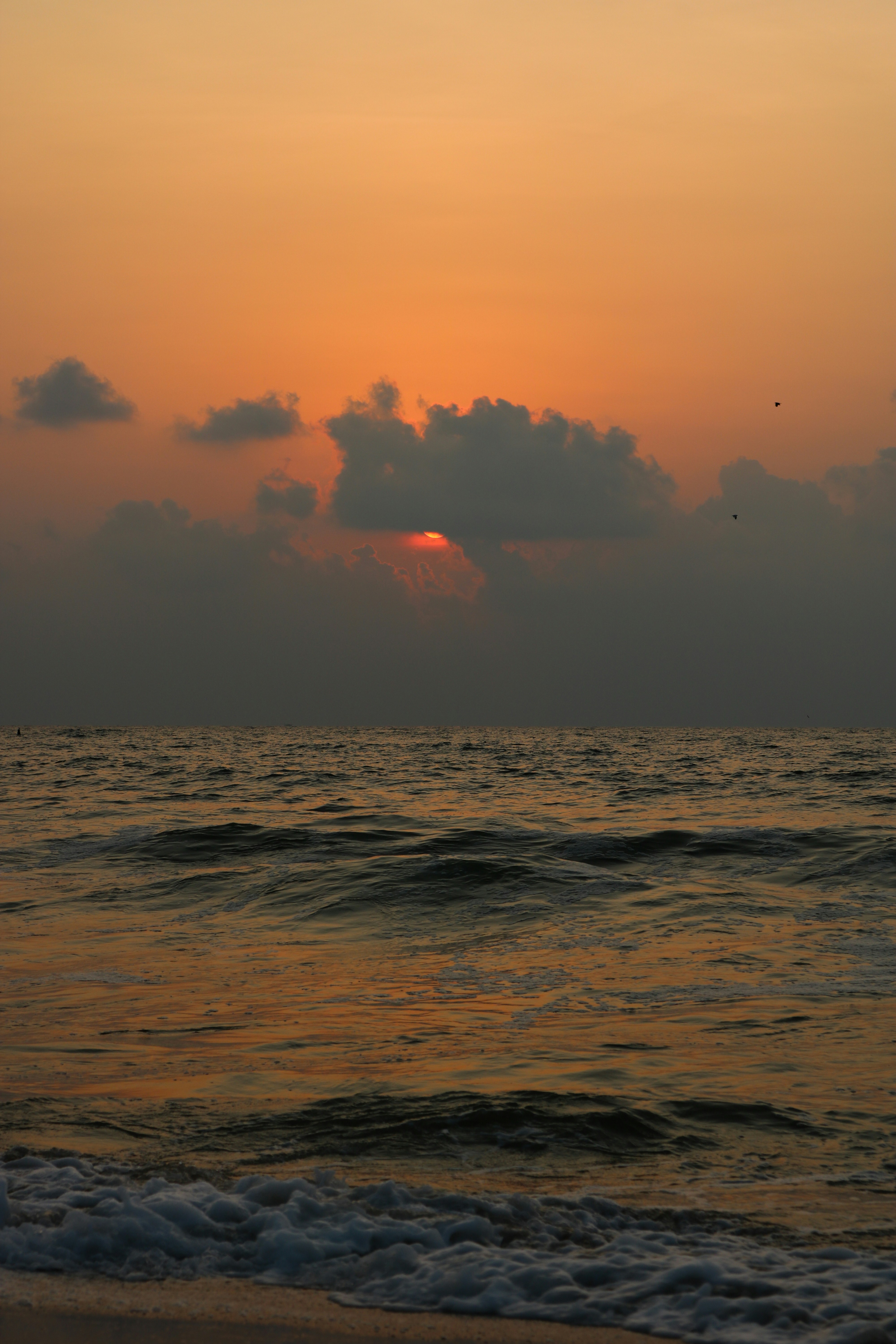 Horizon Ember: Sunset's Quiet Conversation with the Sea