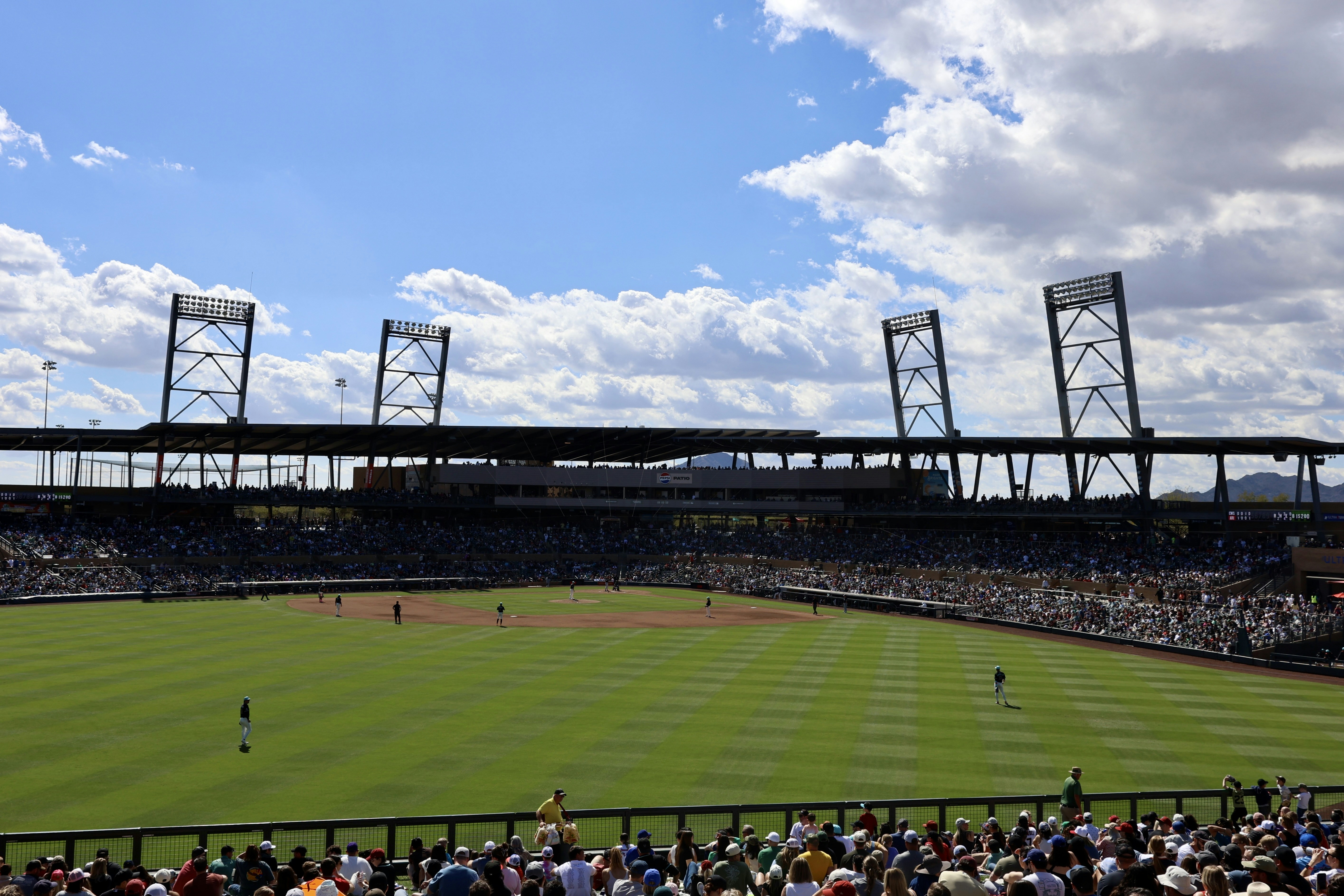 A baseball game is in progress at the stadium. photo – Free Human Image ...