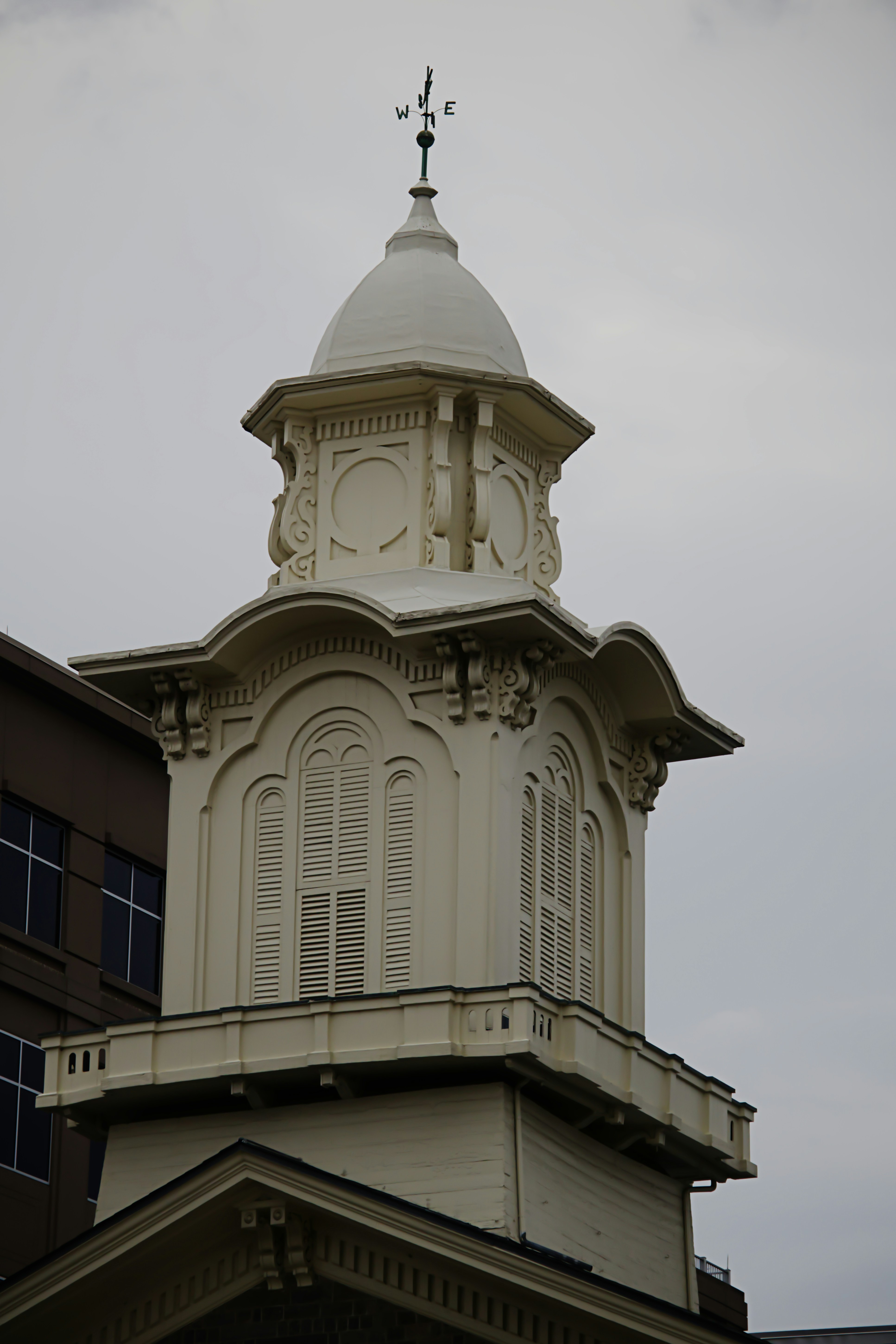 Ornate Cupola Rising Above the City Rooftops