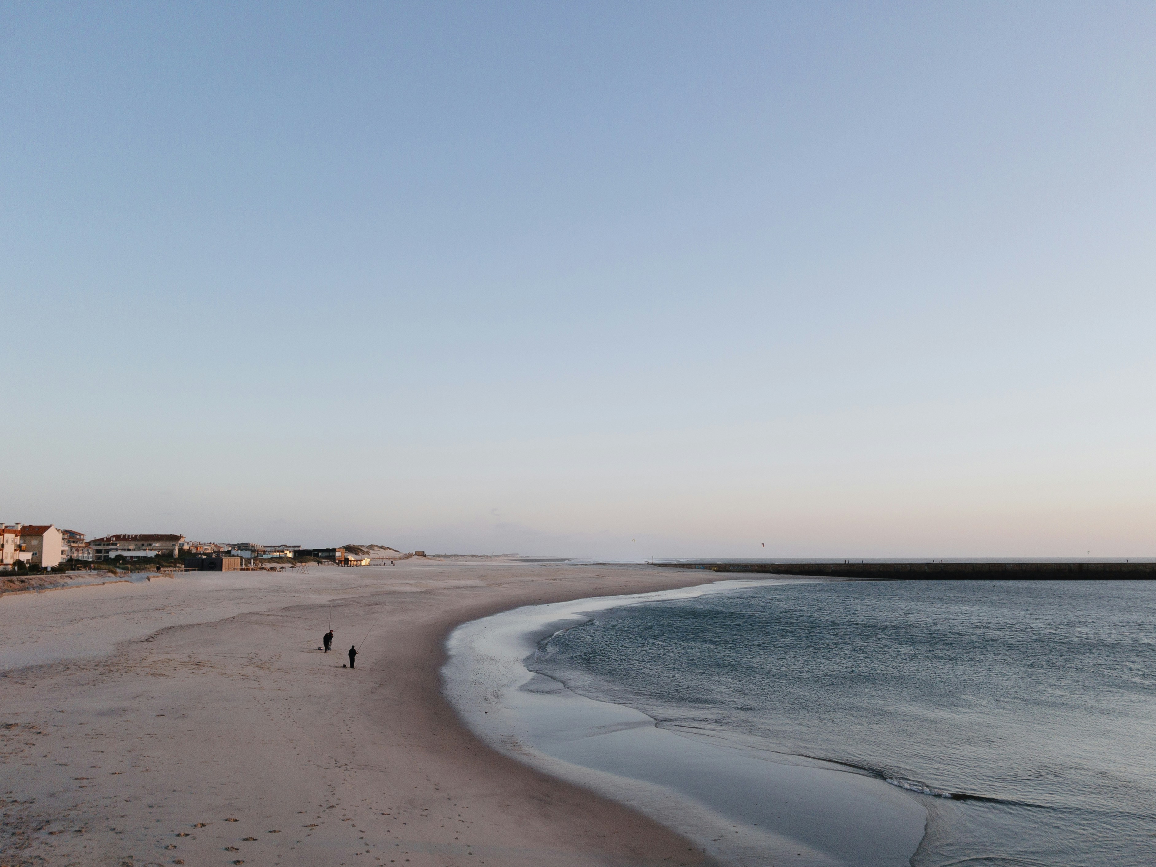 Twilight Tranquility on a Serene Shoreline