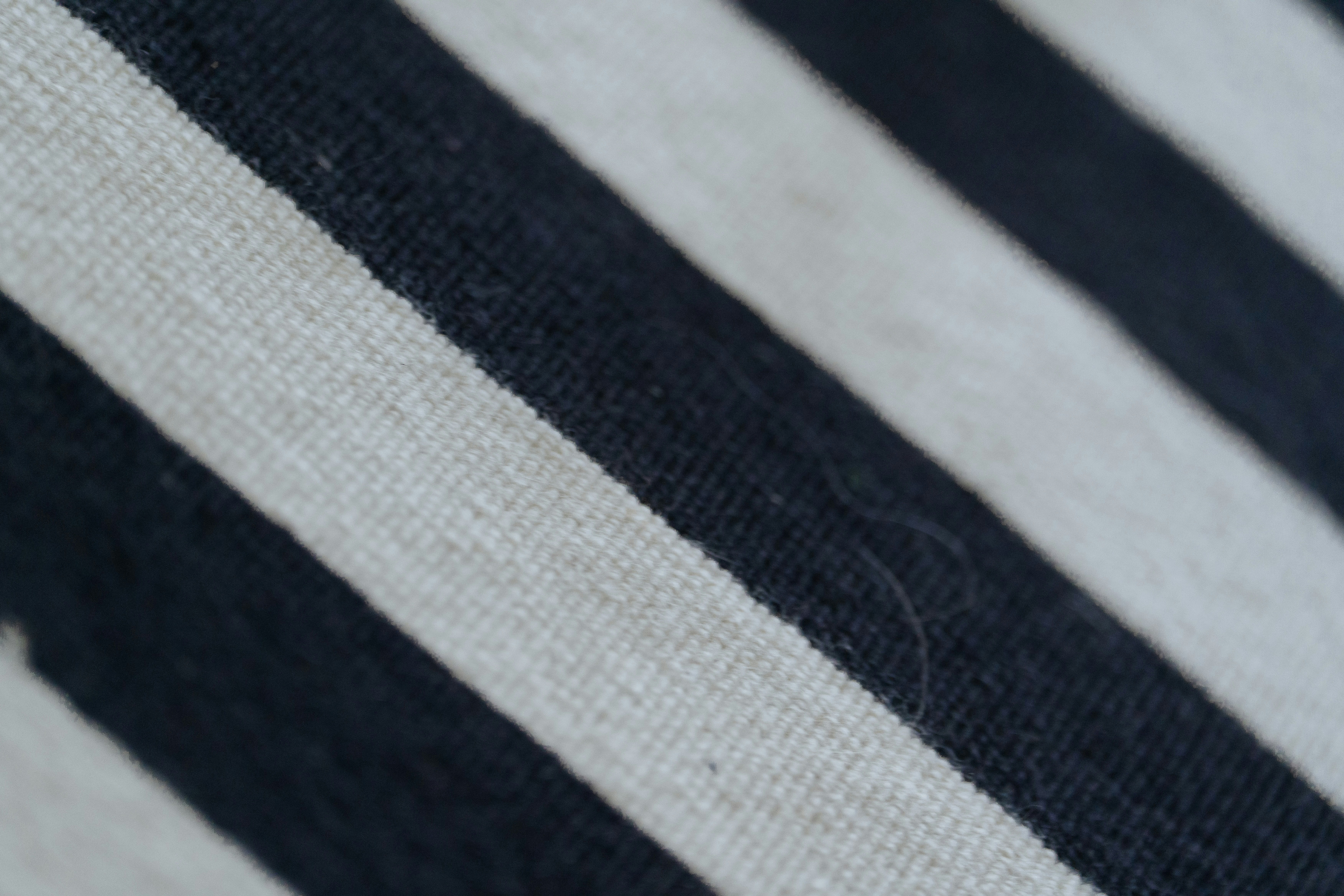 Interlaced Stripes: a macro textile study