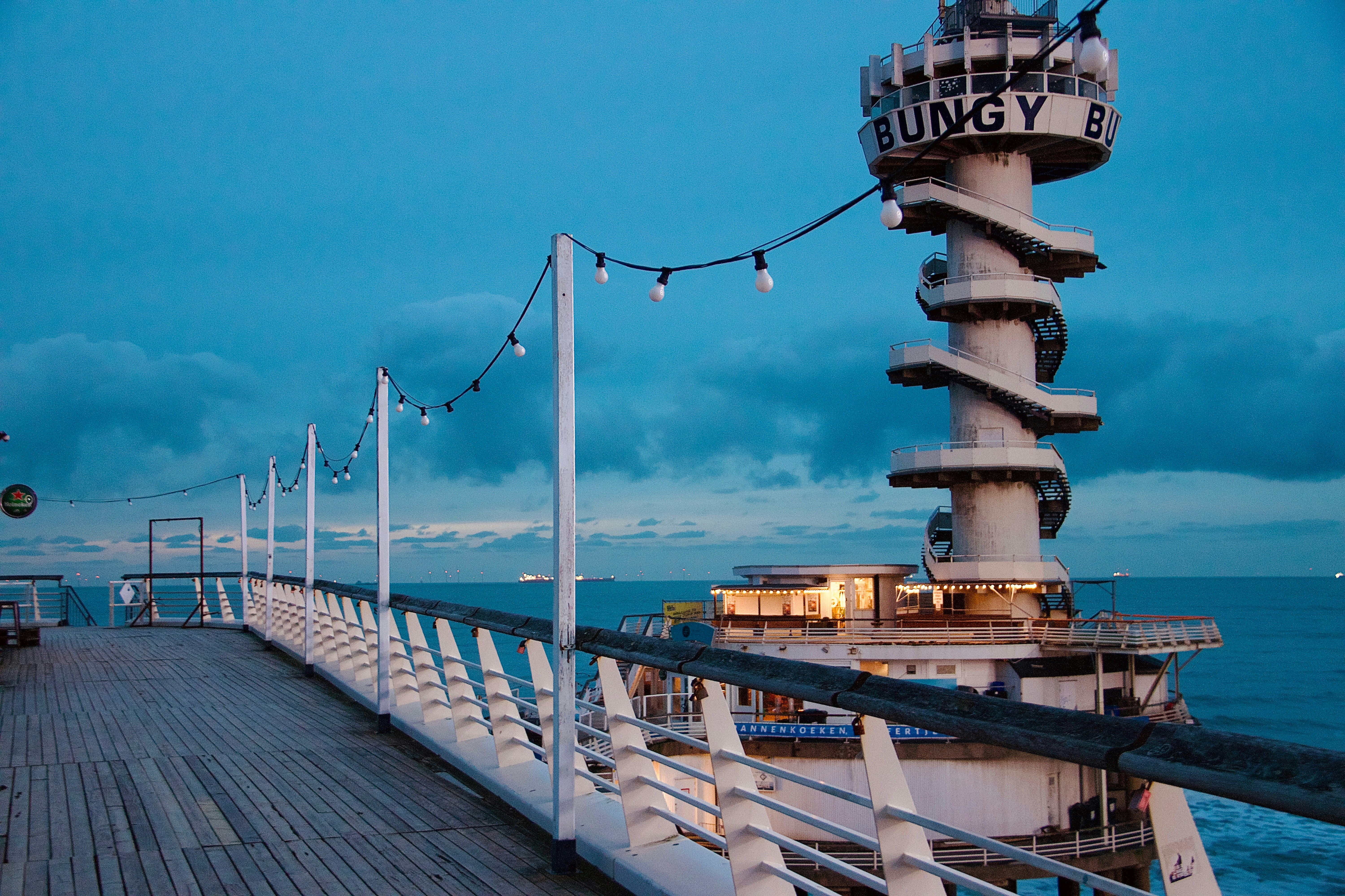 Twilight Tranquility at The Hague Pier