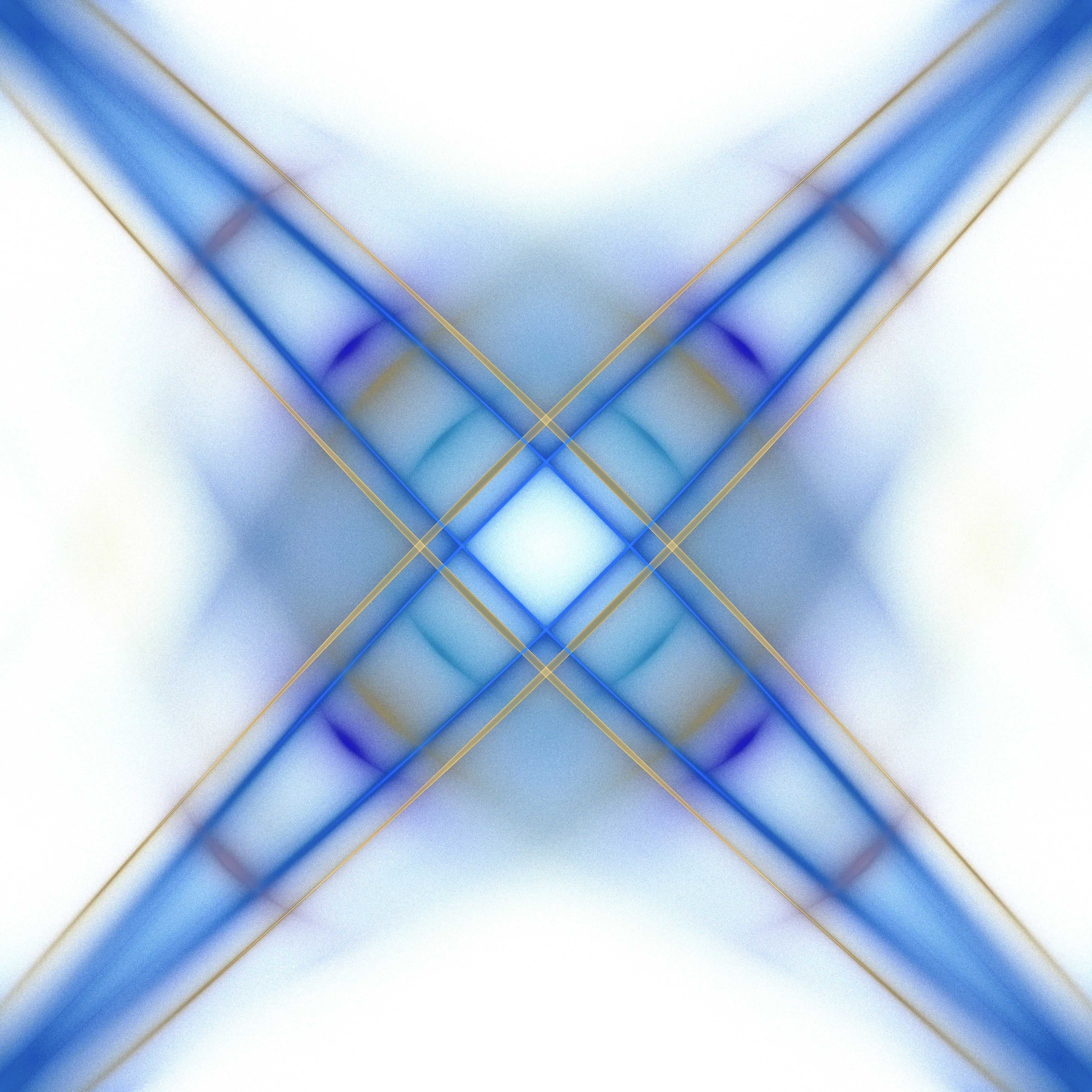 Blue and white cross design with soft blur. photo – Free Abstract Image ...