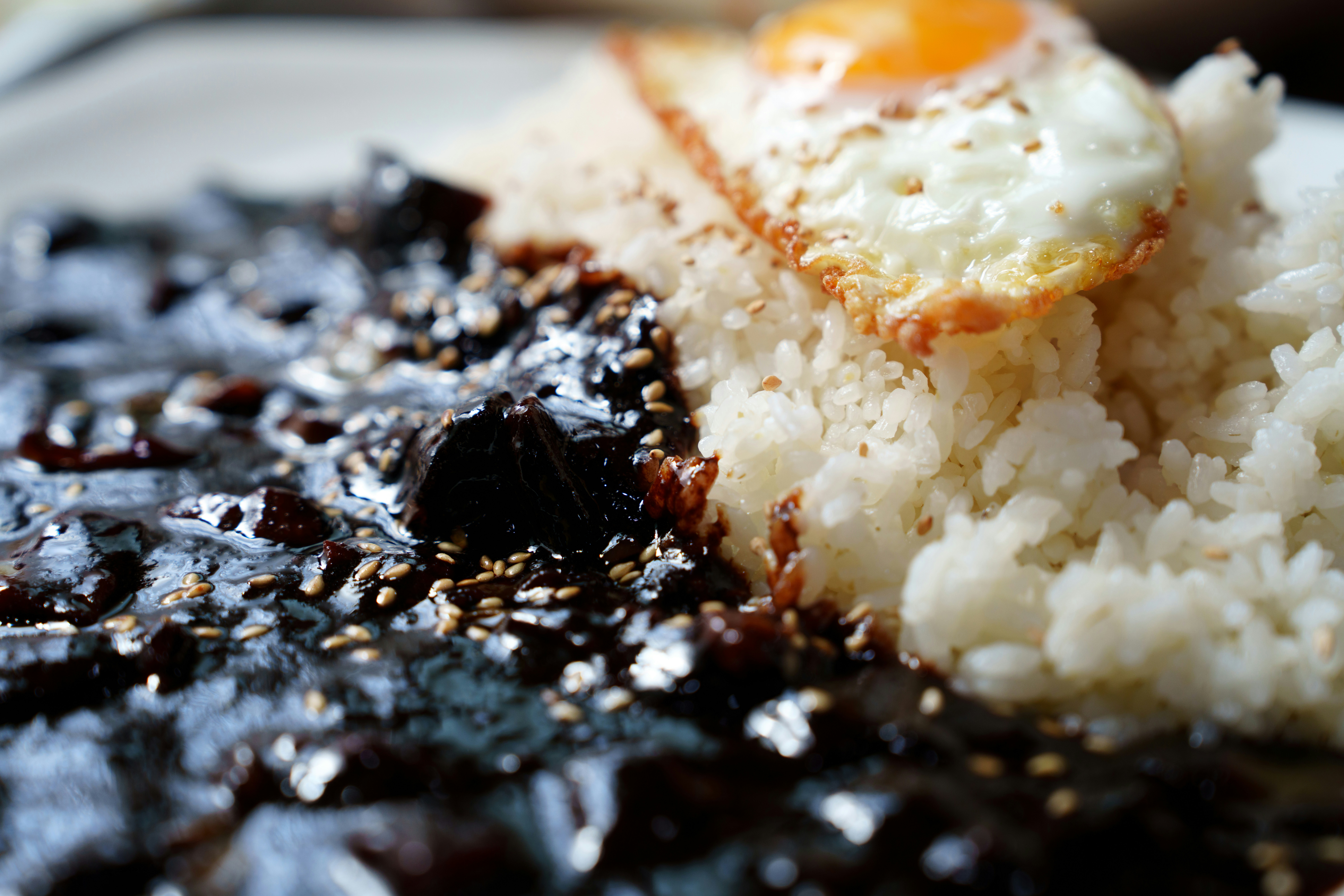 Savory Harmony: Rice and Sauce Duo
