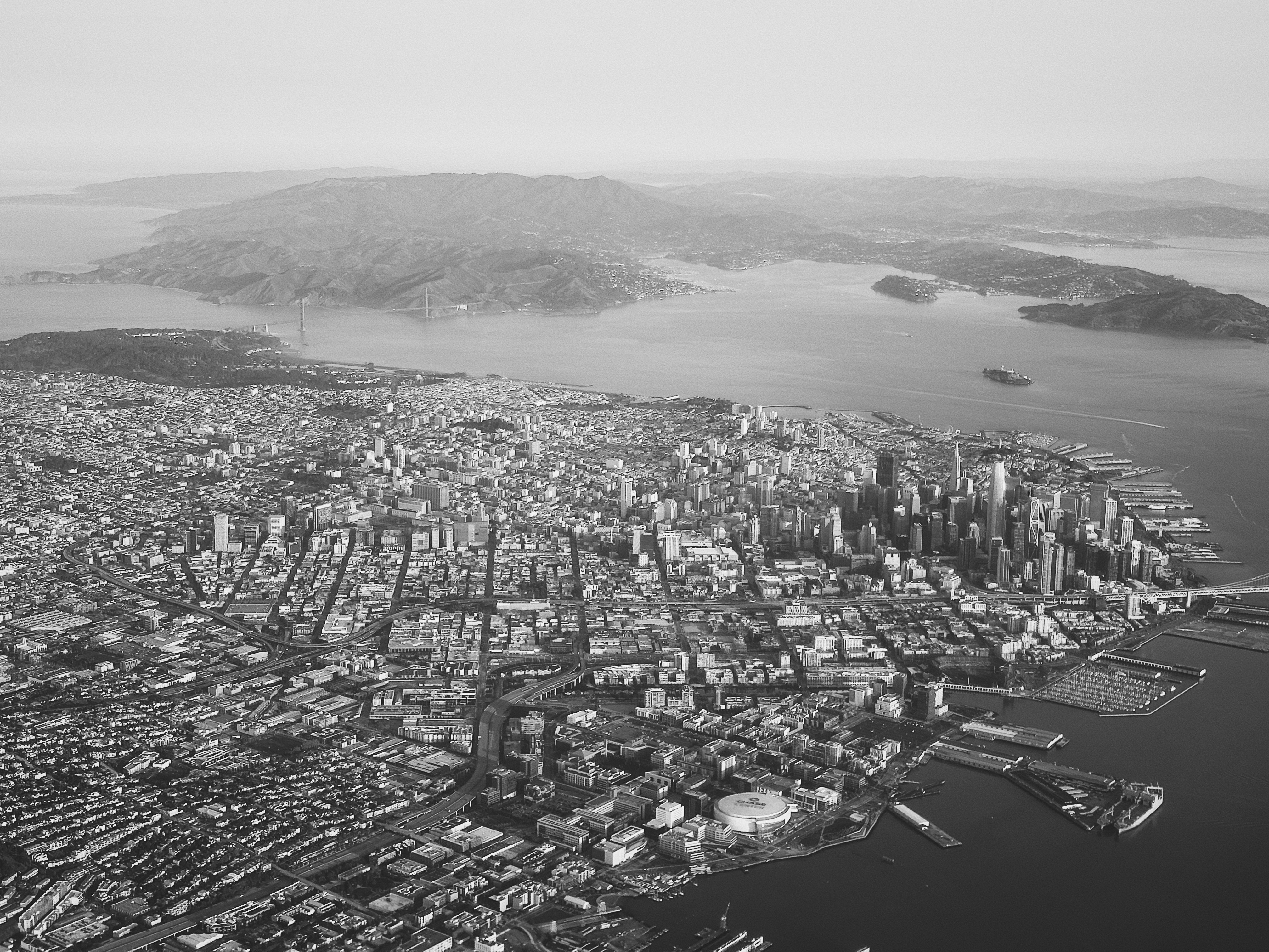 Urban Tapestry from Above