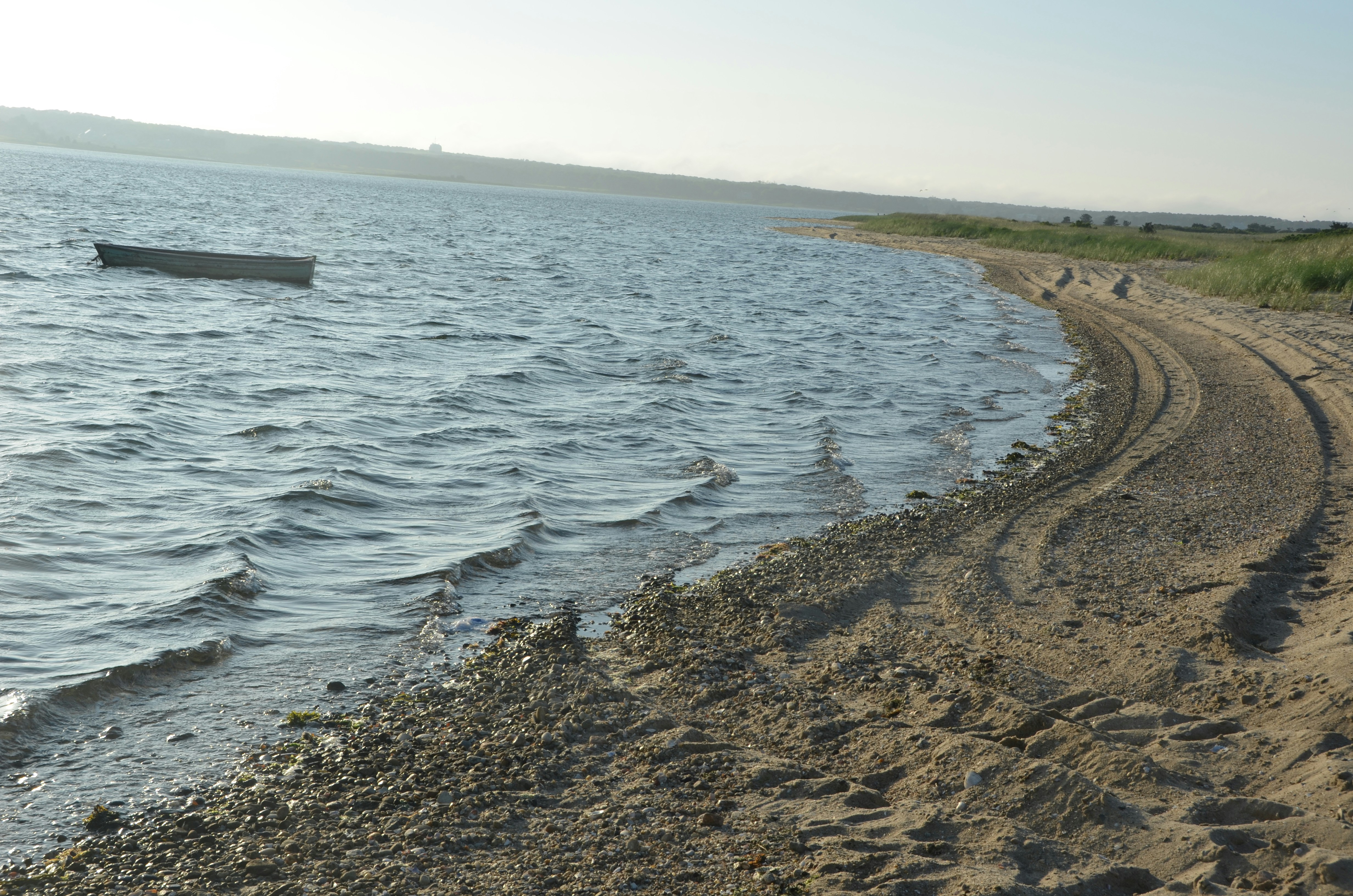 A scenic view of a shoreline and the lake. photo – Free Nantucket Image ...
